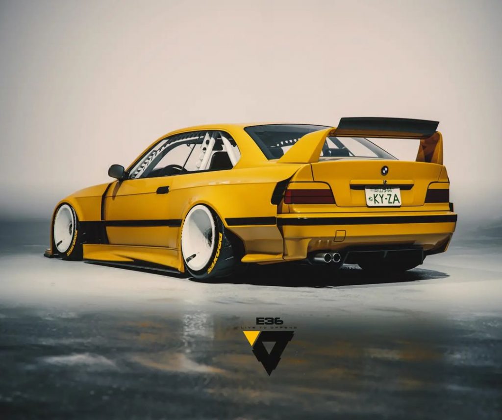 Widebody E36 BMW by LTO Is Here to Salute the M3 and Then Some