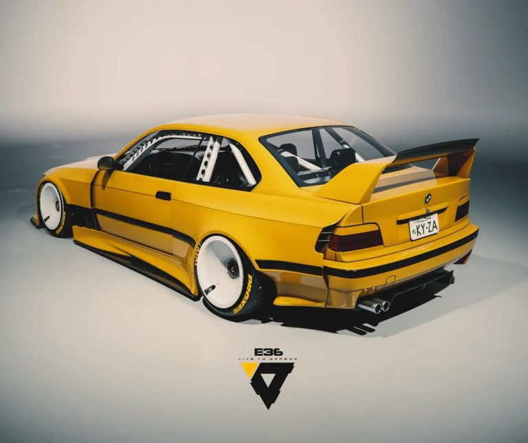 Widebody E36 BMW by LTO Is Here to Salute the M3 and Then Some