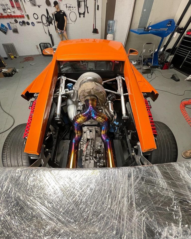 World's First 2JZ Lamborghini Wakes Up to Life with Ridiculous Exhaust ...