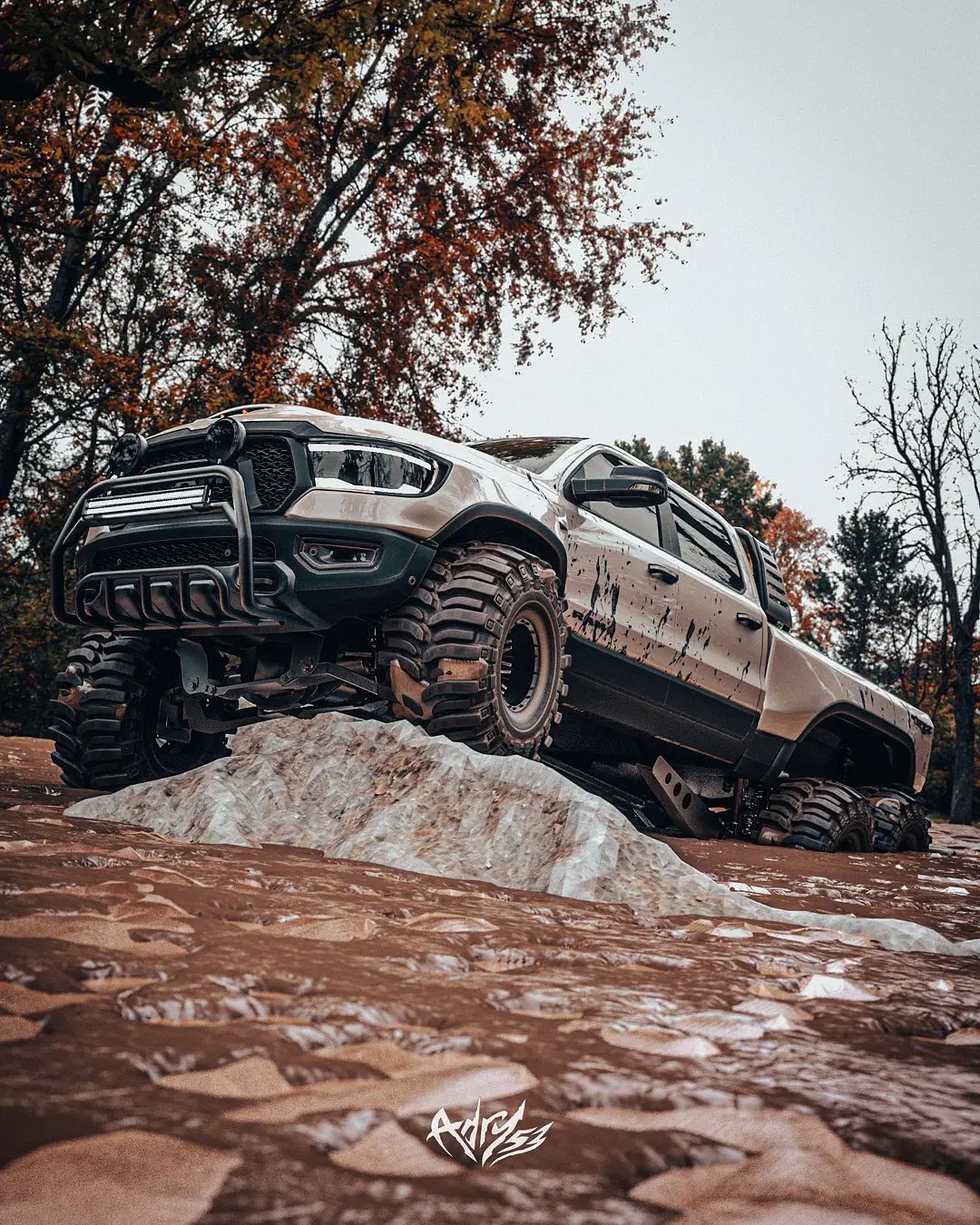 Ram TRX 6x6 Digitally Brings Back the T-Rex Concept for SEMA Fame