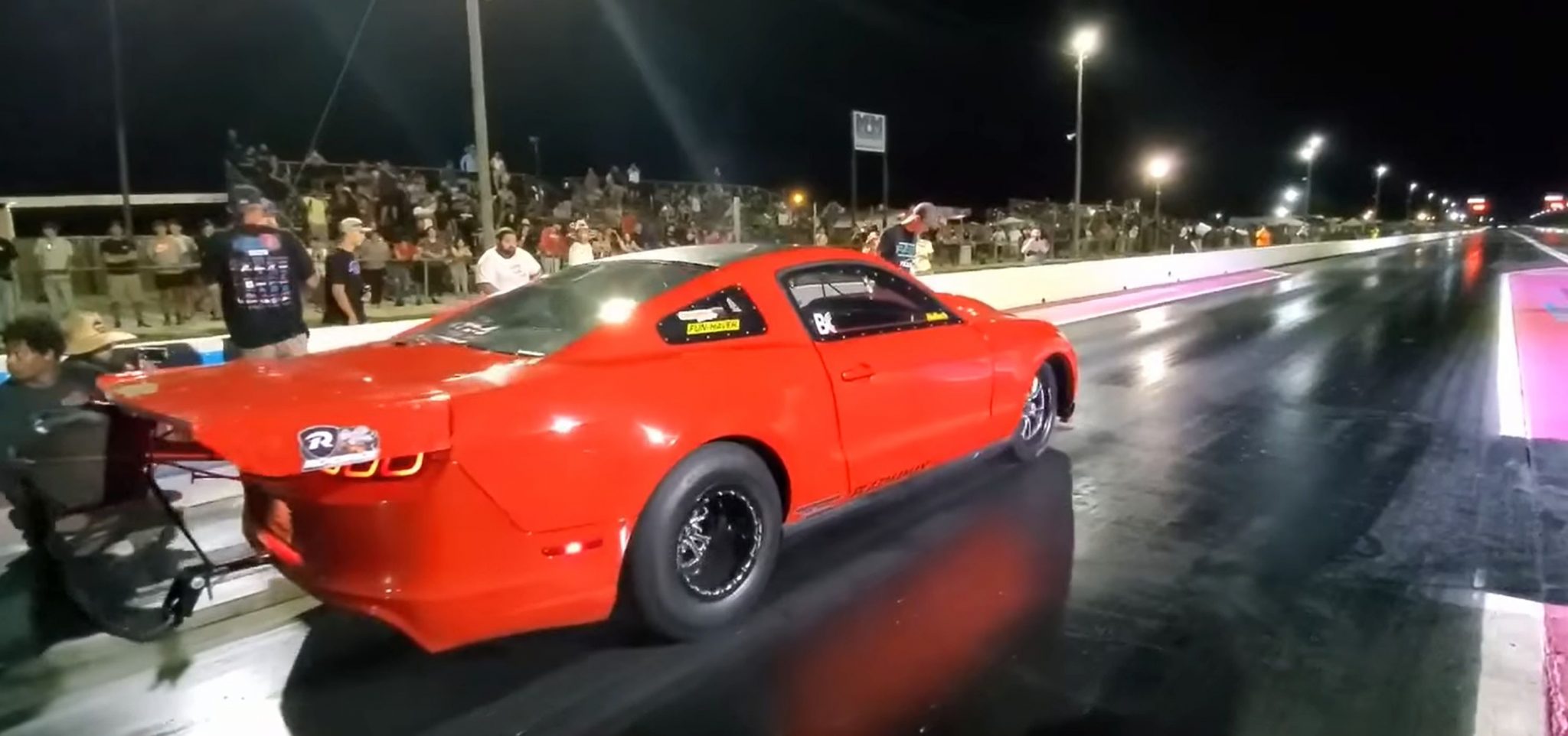 Watch This Stick Shift Mustang Set Three Records as It Drops a 6s ...