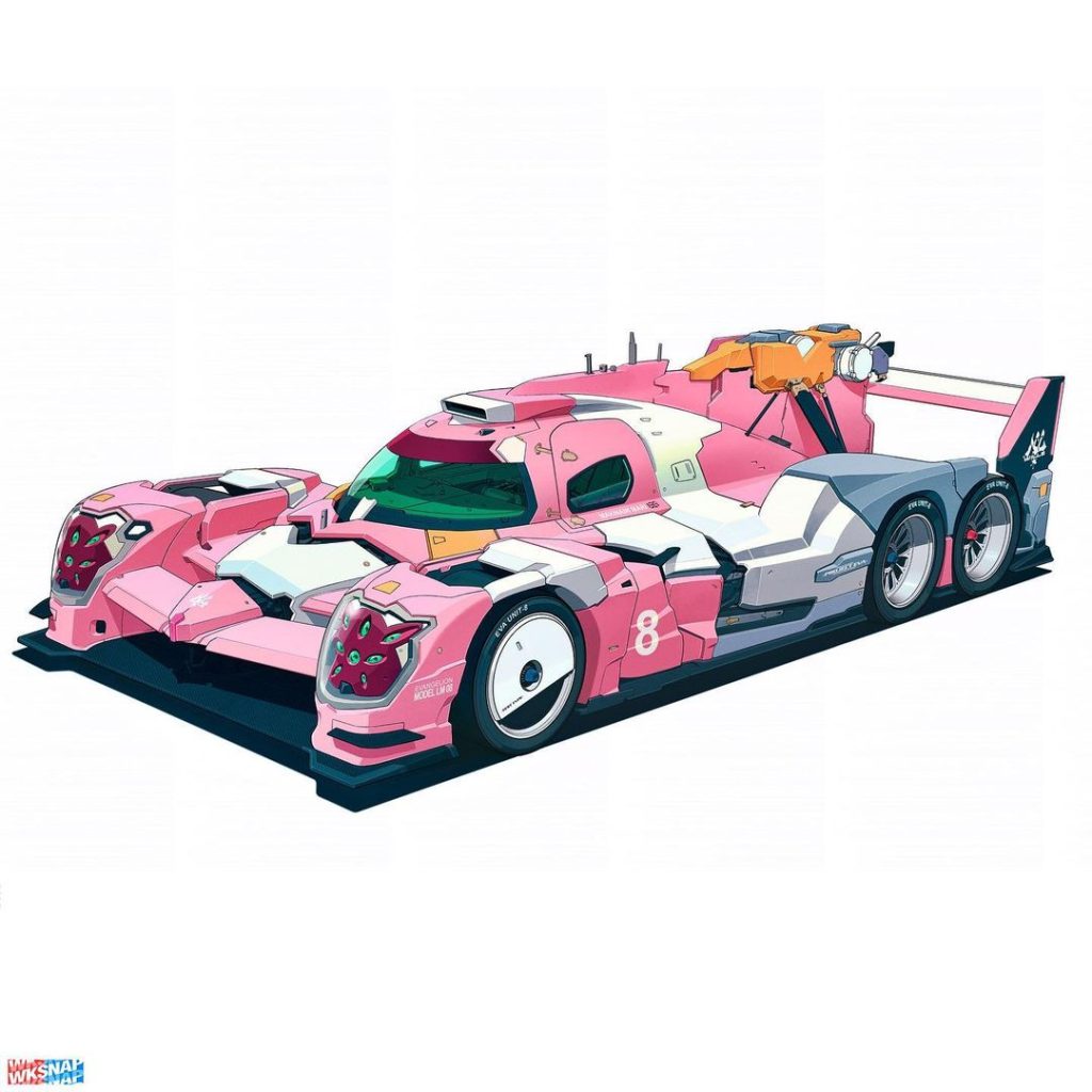 UPDATE: Evangelion Le Mans Fighter Car Is Mari Makinami's Dream in ...