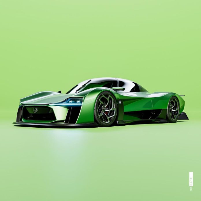 Next-Generation Nissan GT-R Could Look Like This Electric Monster