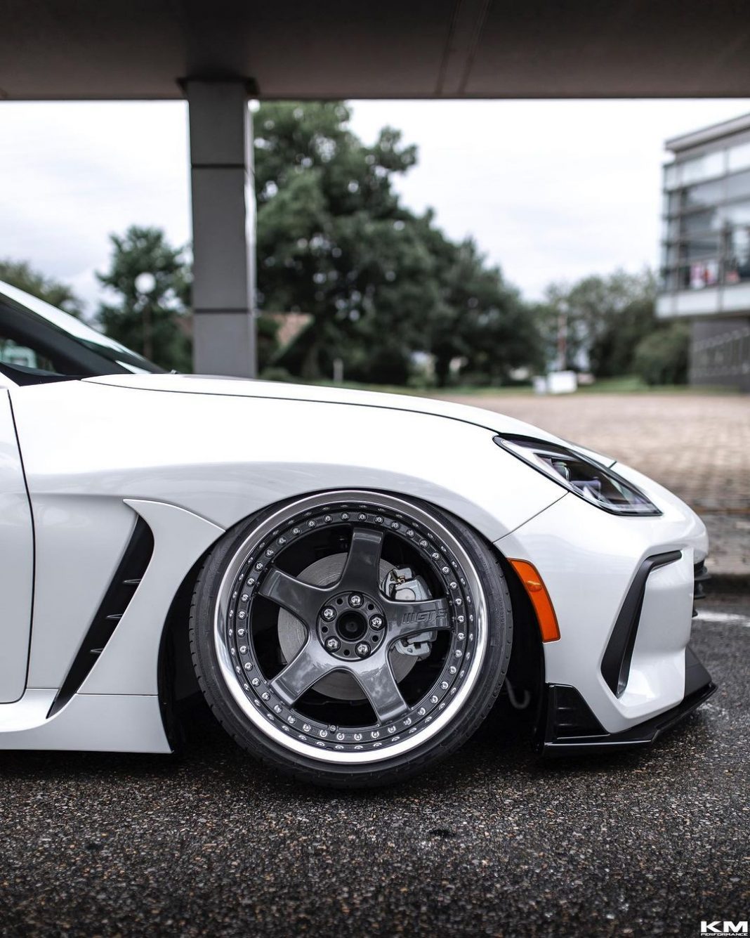 Stanced 2022 Subaru BRZ Looks Clean, New Chassis Now Has Air Suspension