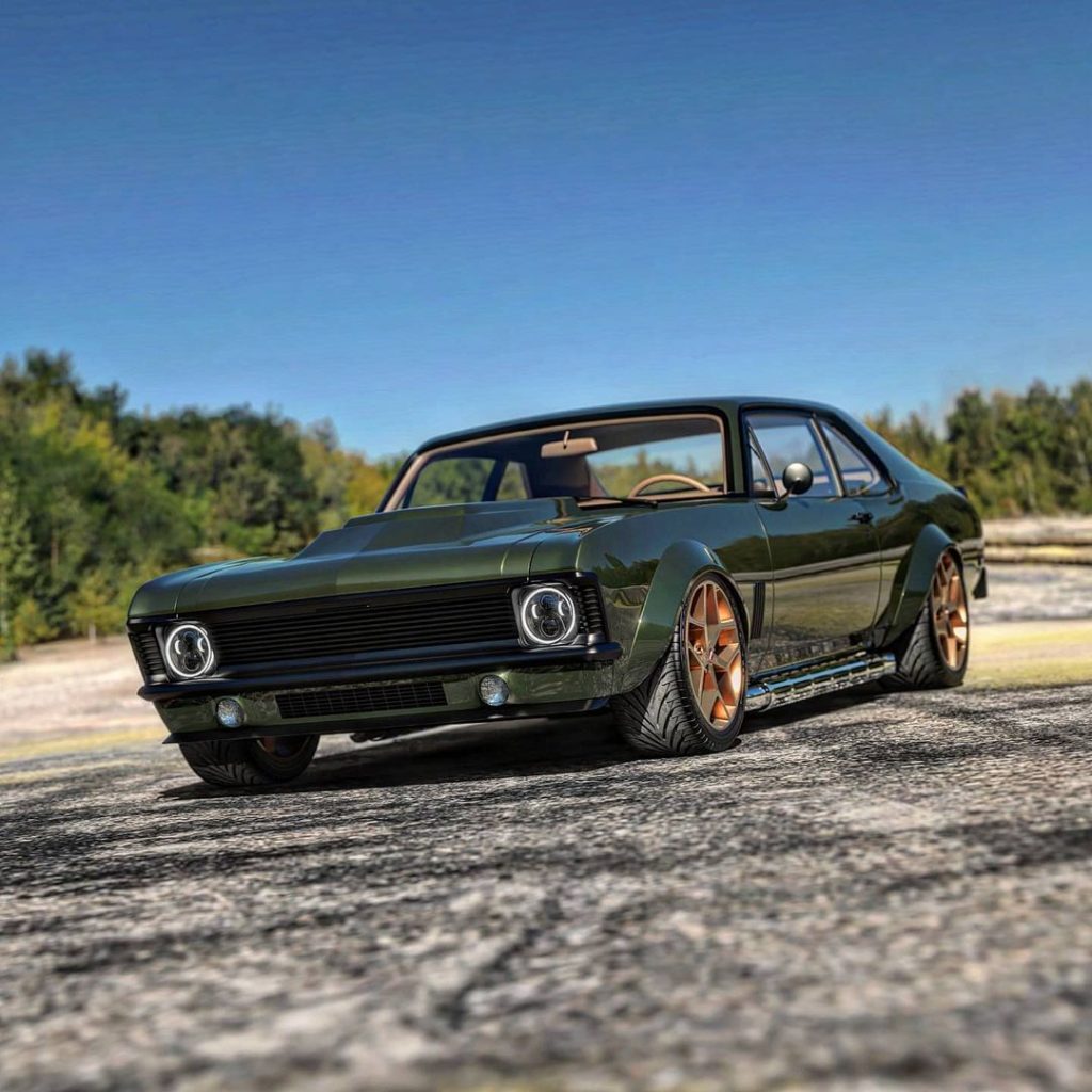 Chevy Nova "Sidewinder" Mixes Old and New Muscle Bits for Killer Street ...