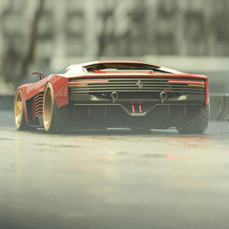 Ferrari Testarossa "Cyberpunk Vice" Brings 1980s Excess to Digital ...