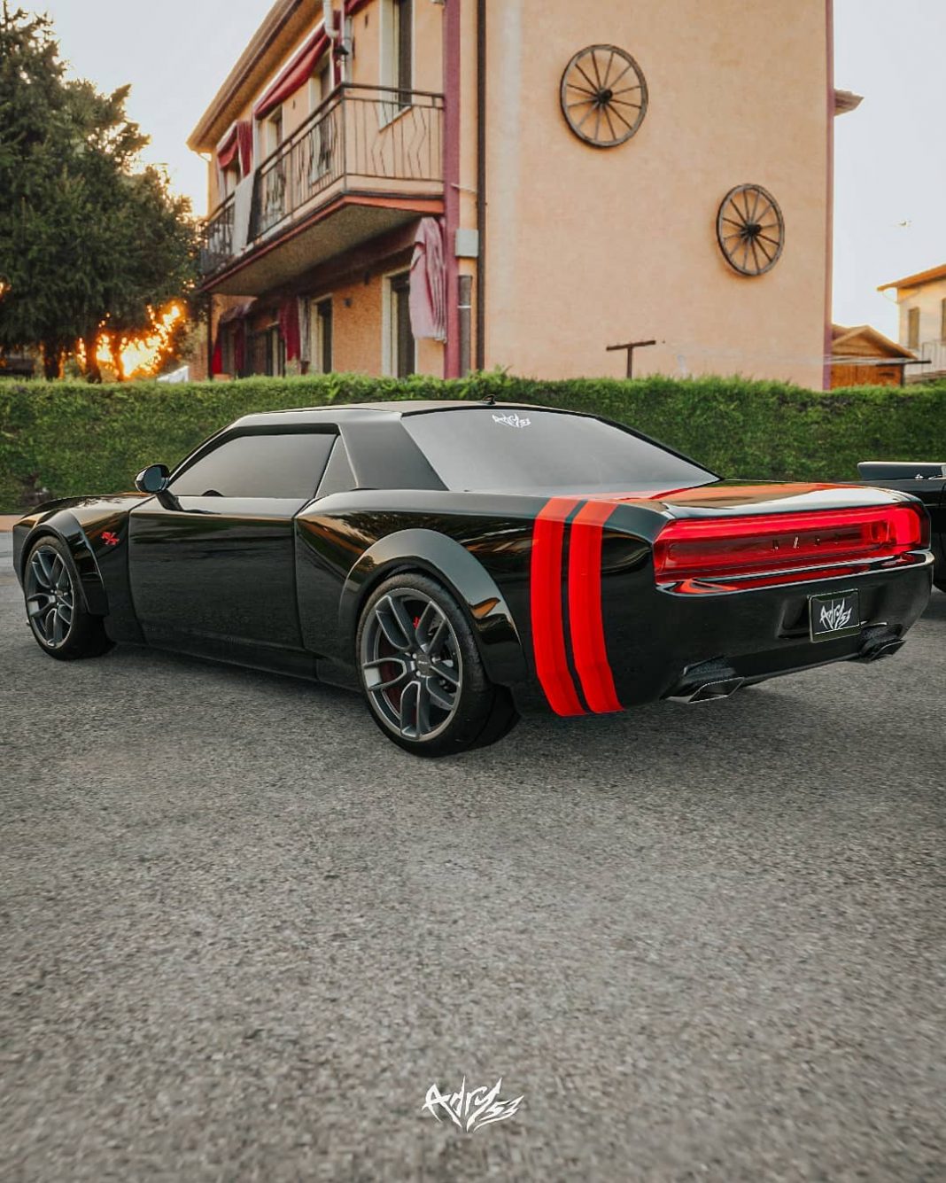 Modern Dodge Dart Concept Is a Smaller Way to Wrap a Hellcat