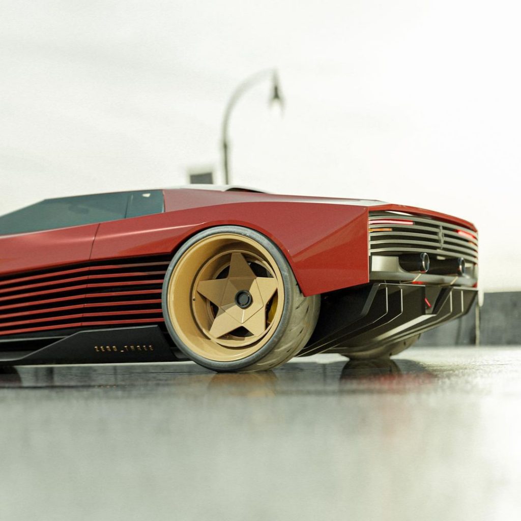 Ferrari Testarossa "Cyberpunk Vice" Brings 1980s Excess to Digital ...