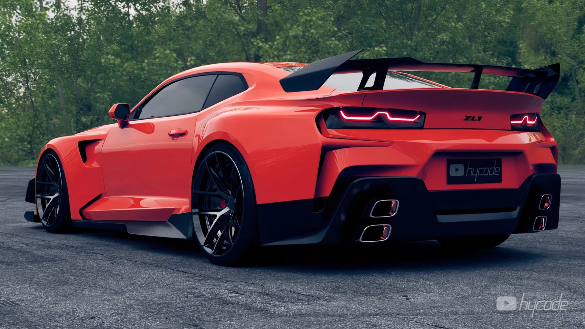 Camaro ZL1 "Exotic Muscle" Is an Epic Widebody Rendering