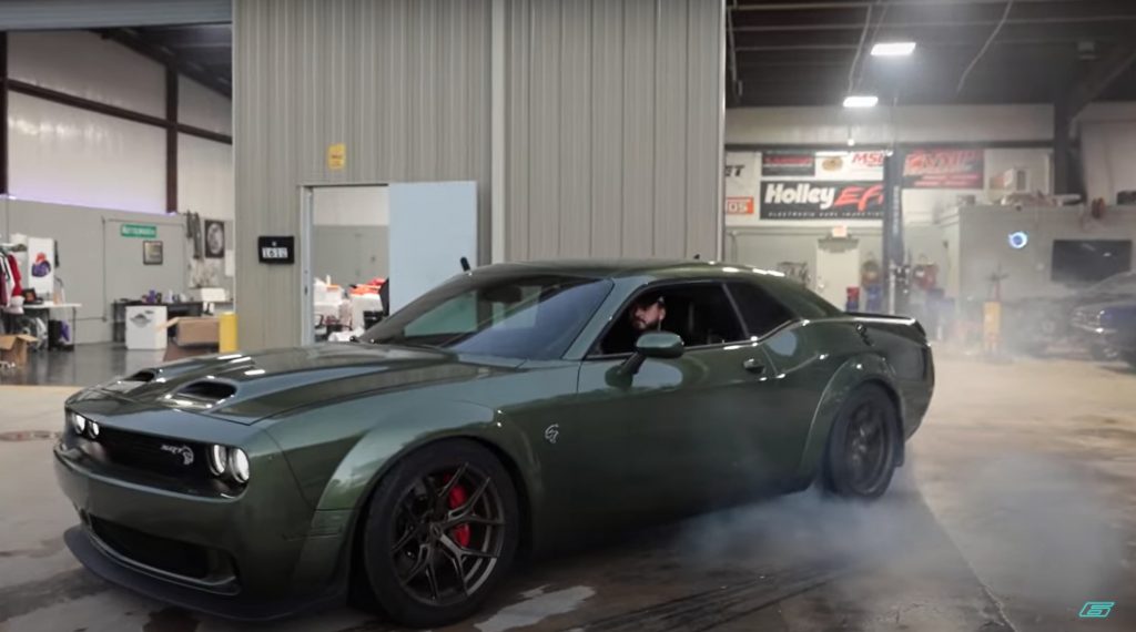 Twin-Turbo Hellcat (Compound Boost) Drag Races McLaren, a Moon-Sized ...