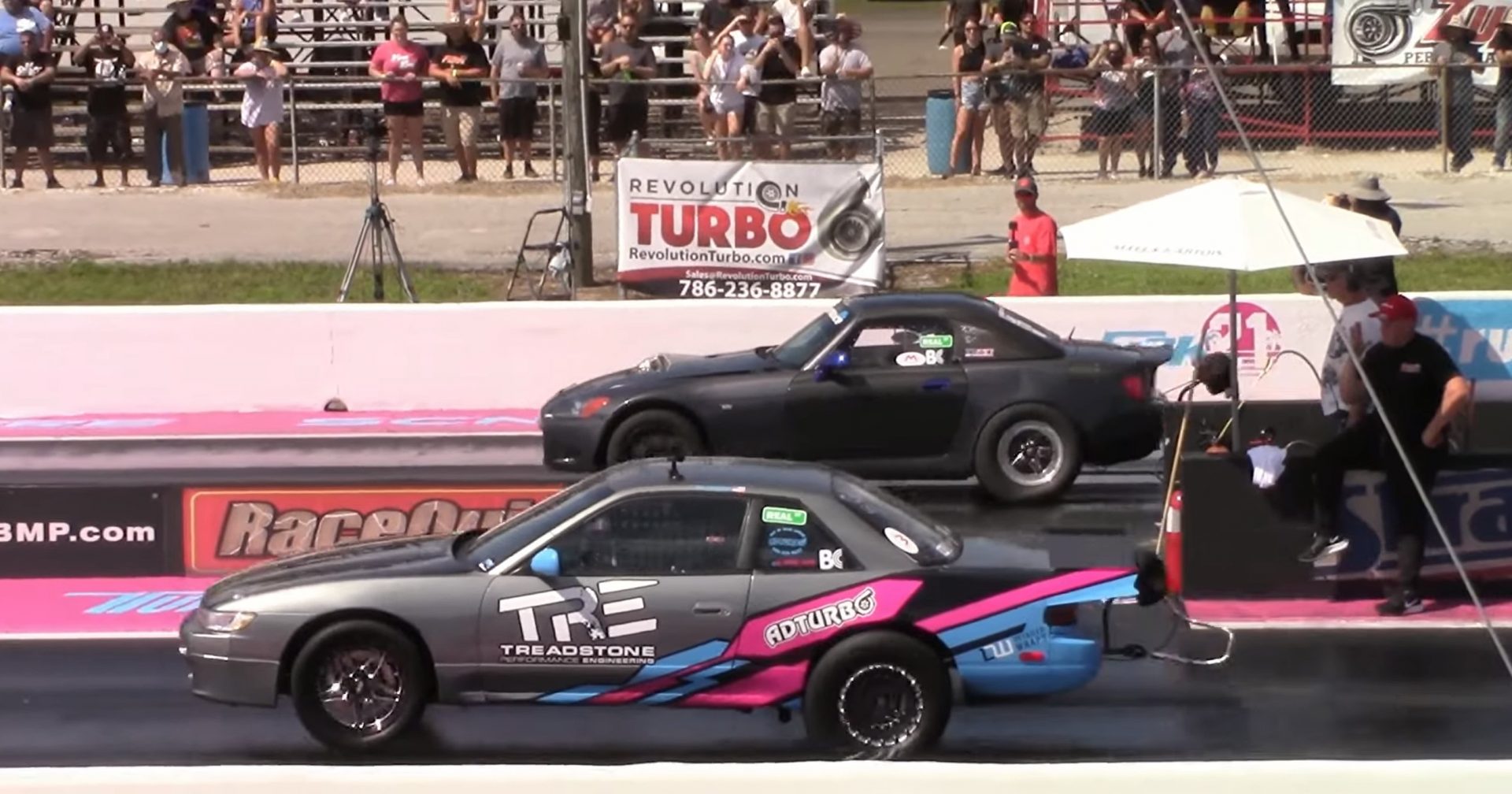 2JZ Nissan 240SX Teaches Supra a Drag Racing Lesson, Is Schooled by ...