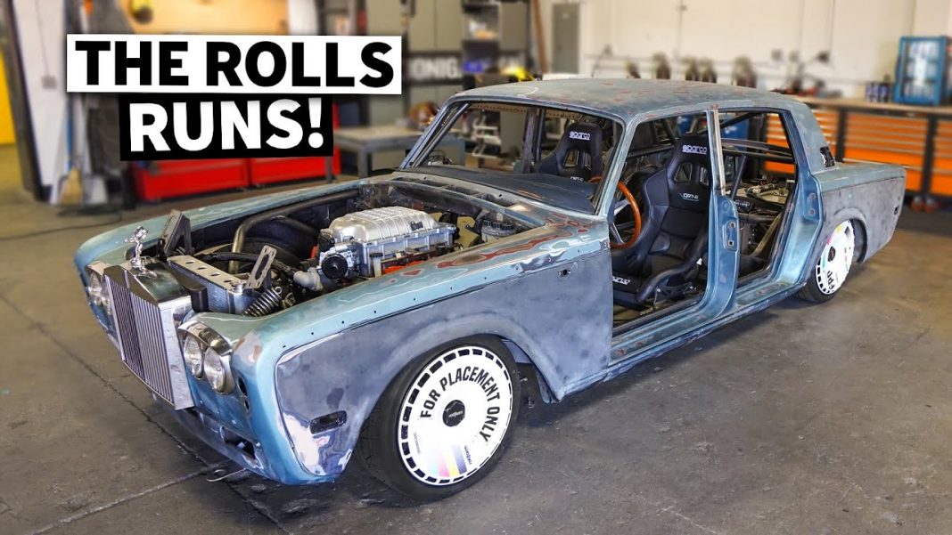 Hellcat-Powered Rolls-Royce "Party Car" Is Quiet No More, First Start ...