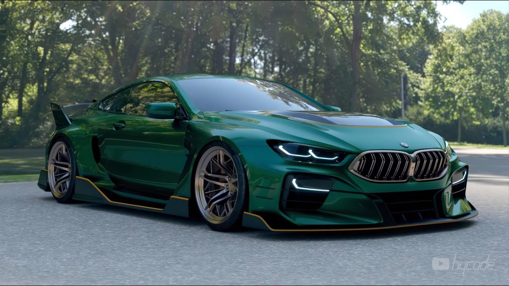 BMW M8 GTR Concept by Hycade Looks Like a Wannabe Supercar