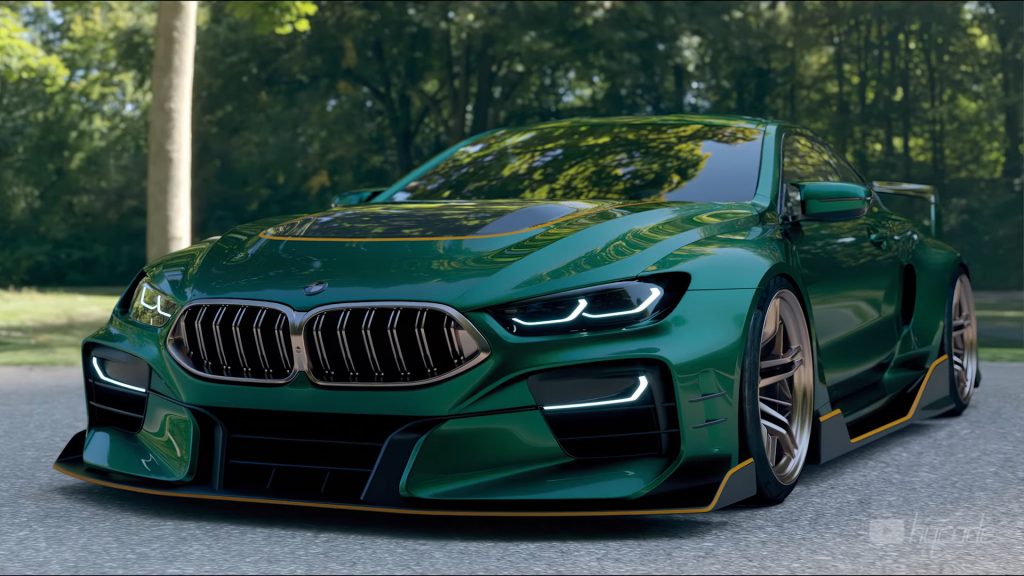 BMW M8 GTR Concept by Hycade Looks Like a Wannabe Supercar