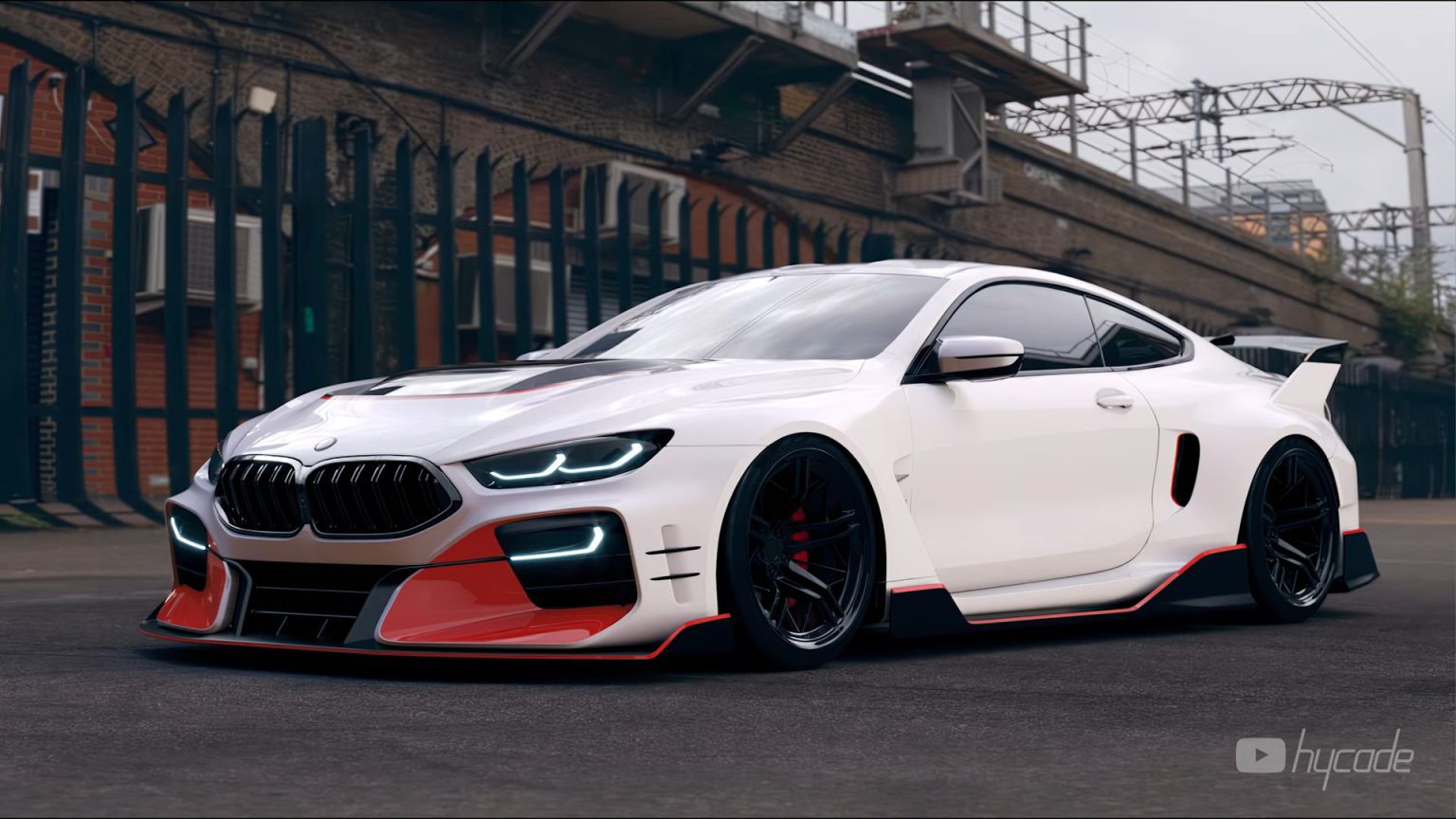 BMW M8 GTR Concept by Hycade Looks Like a Wannabe Supercar