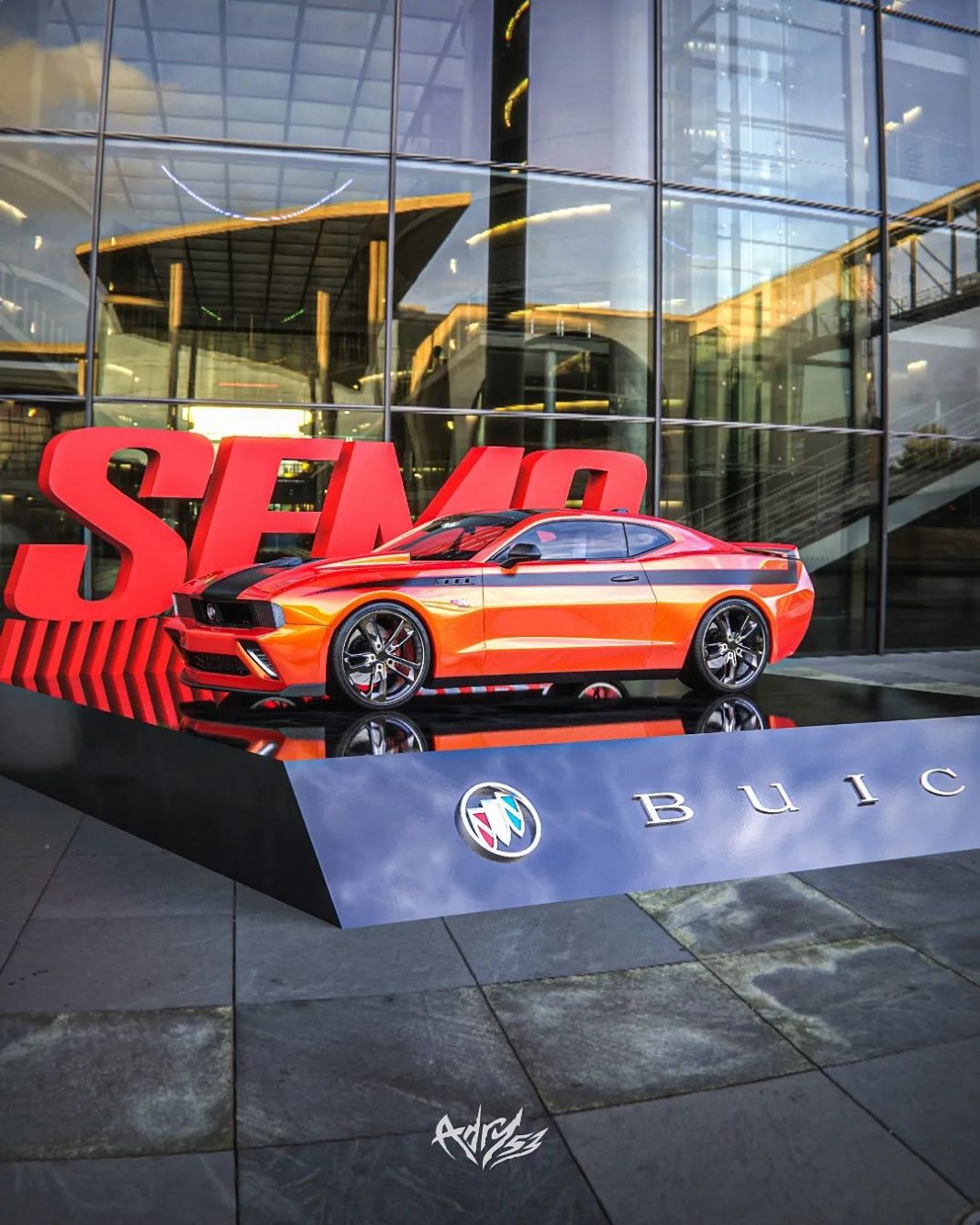 Modern Buick GSX Dreams of Reviving the Muscle Car Tradition