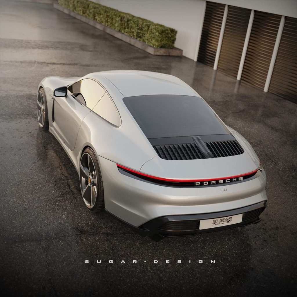 Porsche 911 Electric Is a Fan Concept with a Mighty Familiar Face