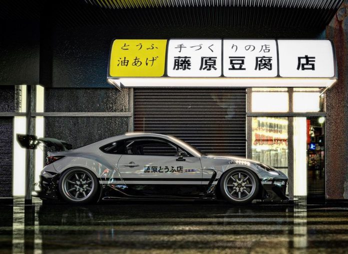 2022 Toyota GR86 "Initial D" Widebody Conversion Delivers Anime Dream