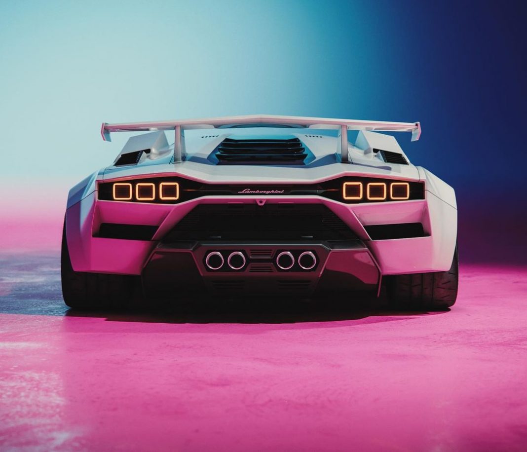 The Lamborghini Kountach Is a Guaranteed Future Digital Classic in Neo Vice