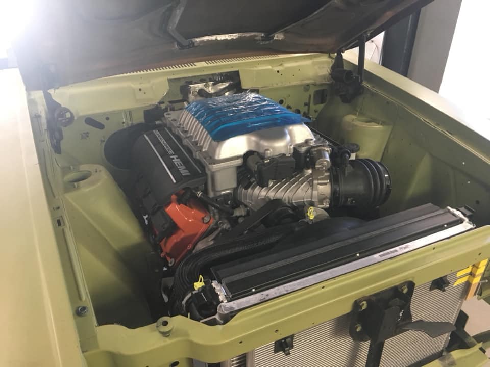 Hellcat-Gratified AMC Gremlin Runs with the Big Boys in Fitting Rendering