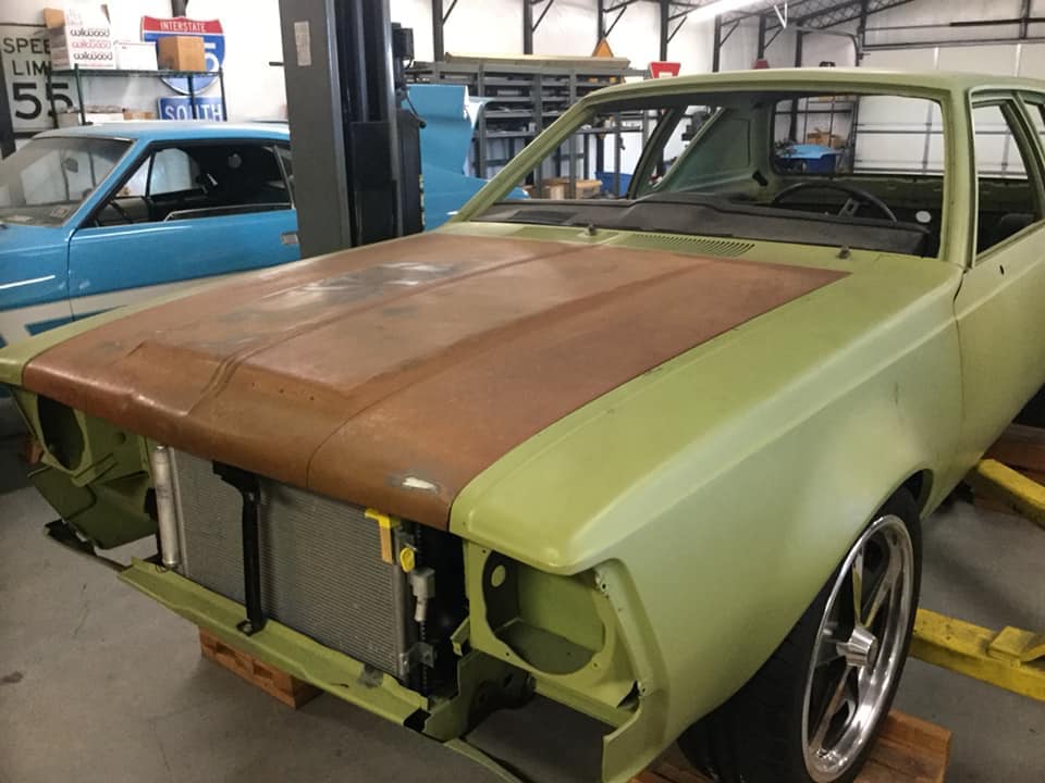 Hellcat-Gratified AMC Gremlin Runs with the Big Boys in Fitting Rendering