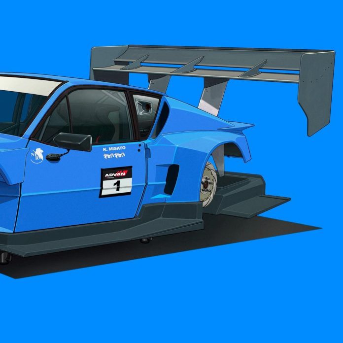 Evangelion's Misato Katsuragi-Driven Alpine A310 Morphs into Time ...