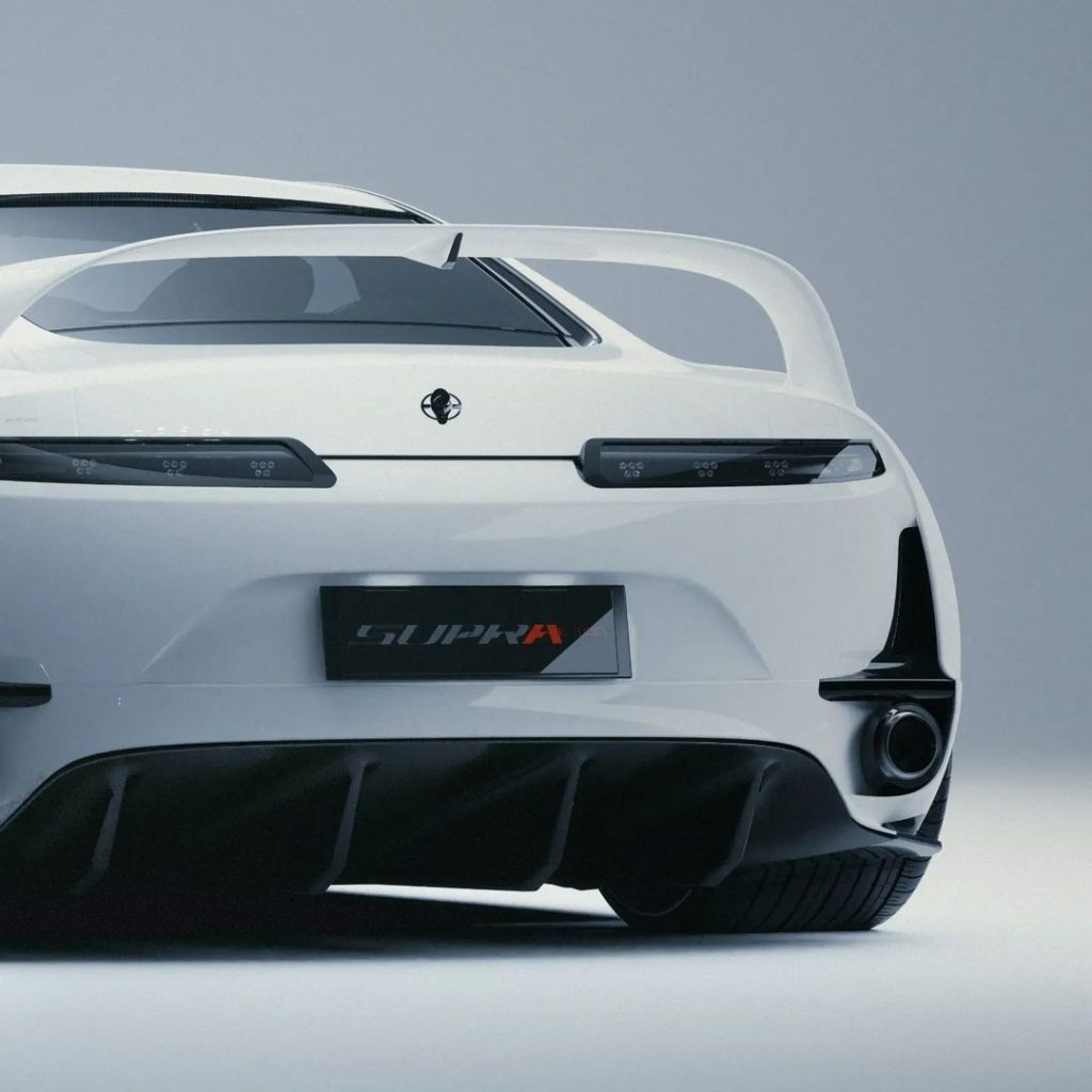 A100 Toyota Supra "Ghost in the Shell" Concept Has Retro Looks for 2030