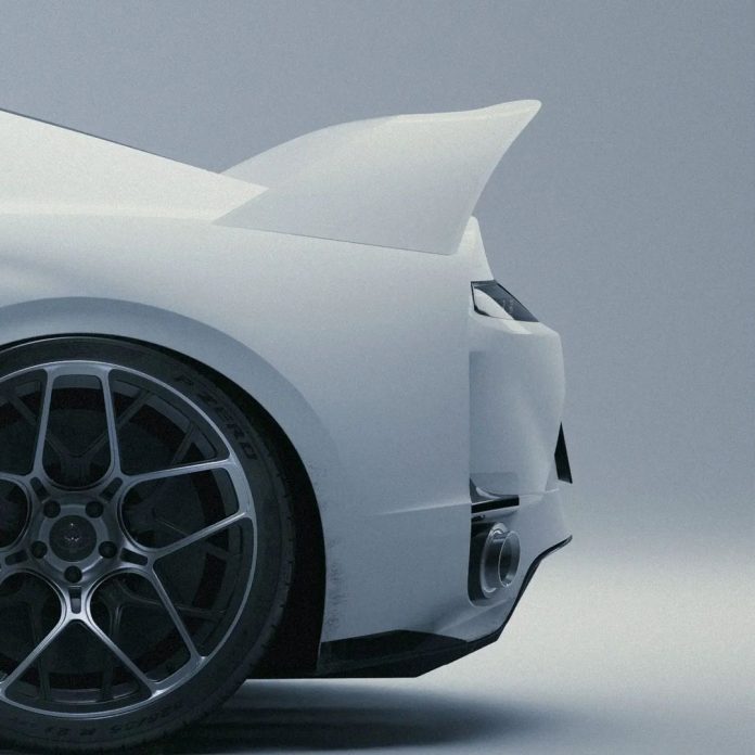 A100 Toyota Supra "Ghost in the Shell" Concept Has Retro Looks for 2030