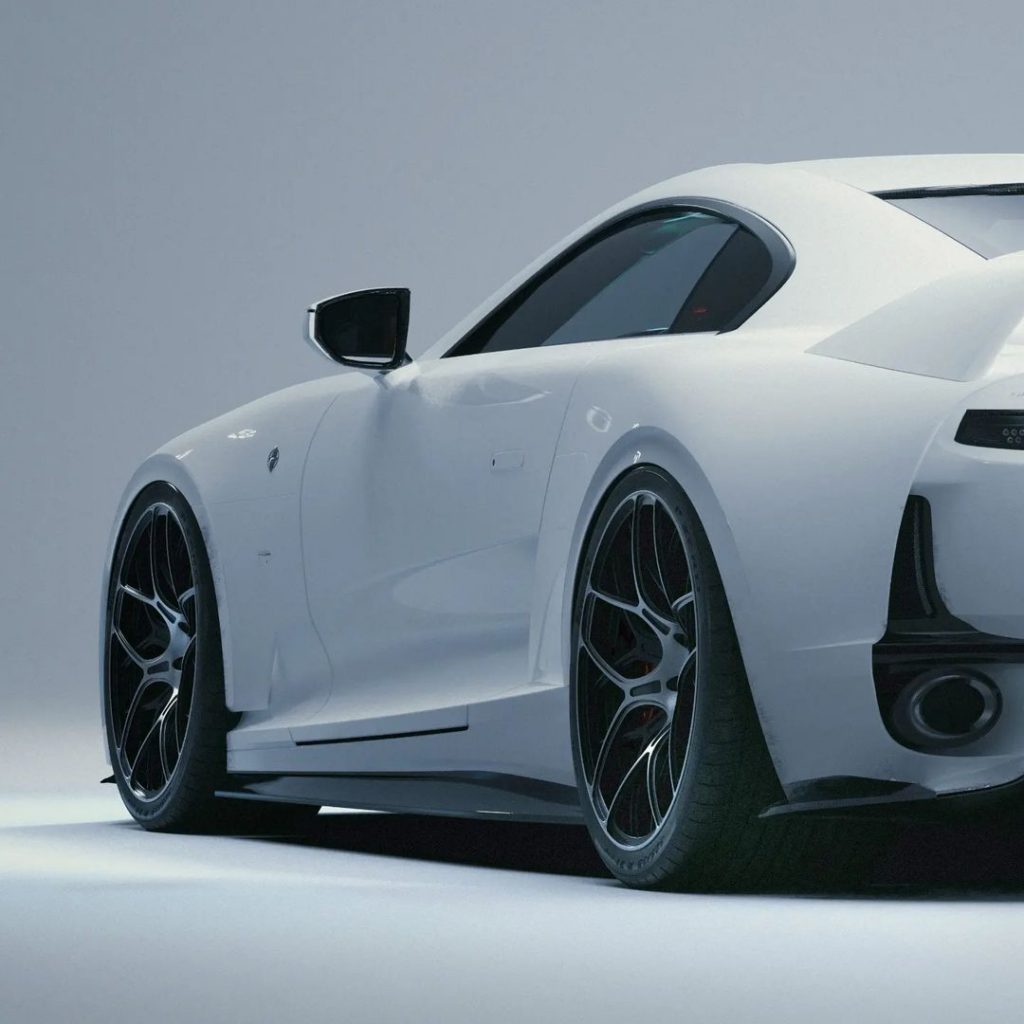 A100 Toyota Supra "Ghost in the Shell" Concept Has Retro Looks for 2030