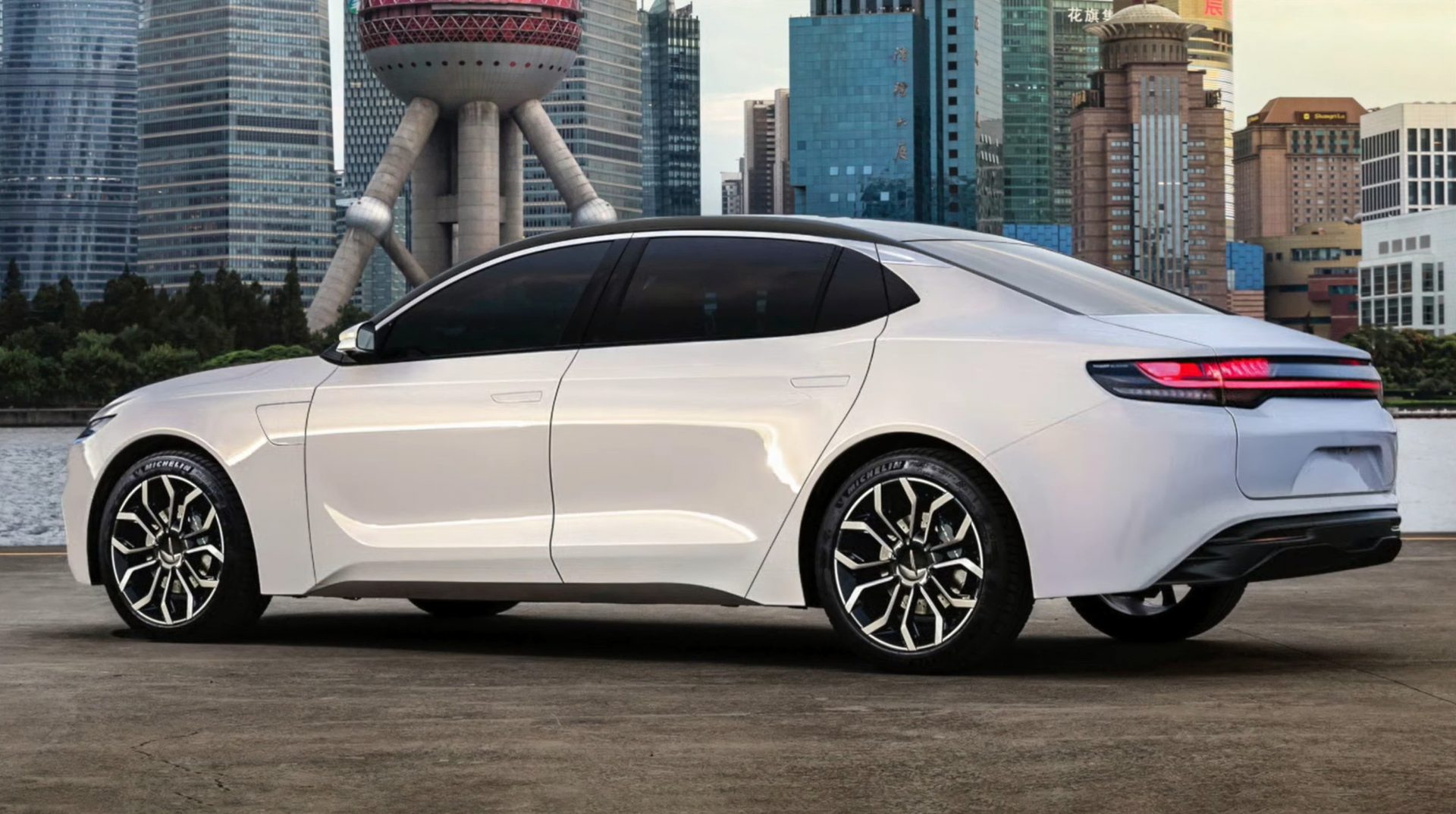 Next-Generation Chrysler 300 Is an Electric Sedan in Quick Rendering