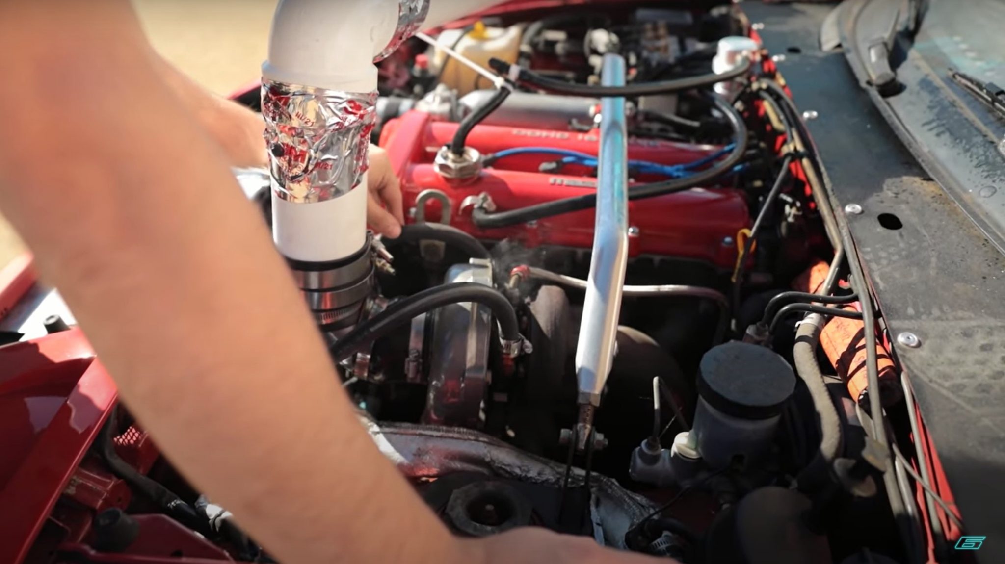 Leaf Blower-Supercharged Mazda Miata Drag Races Porsche, Celebrates ...