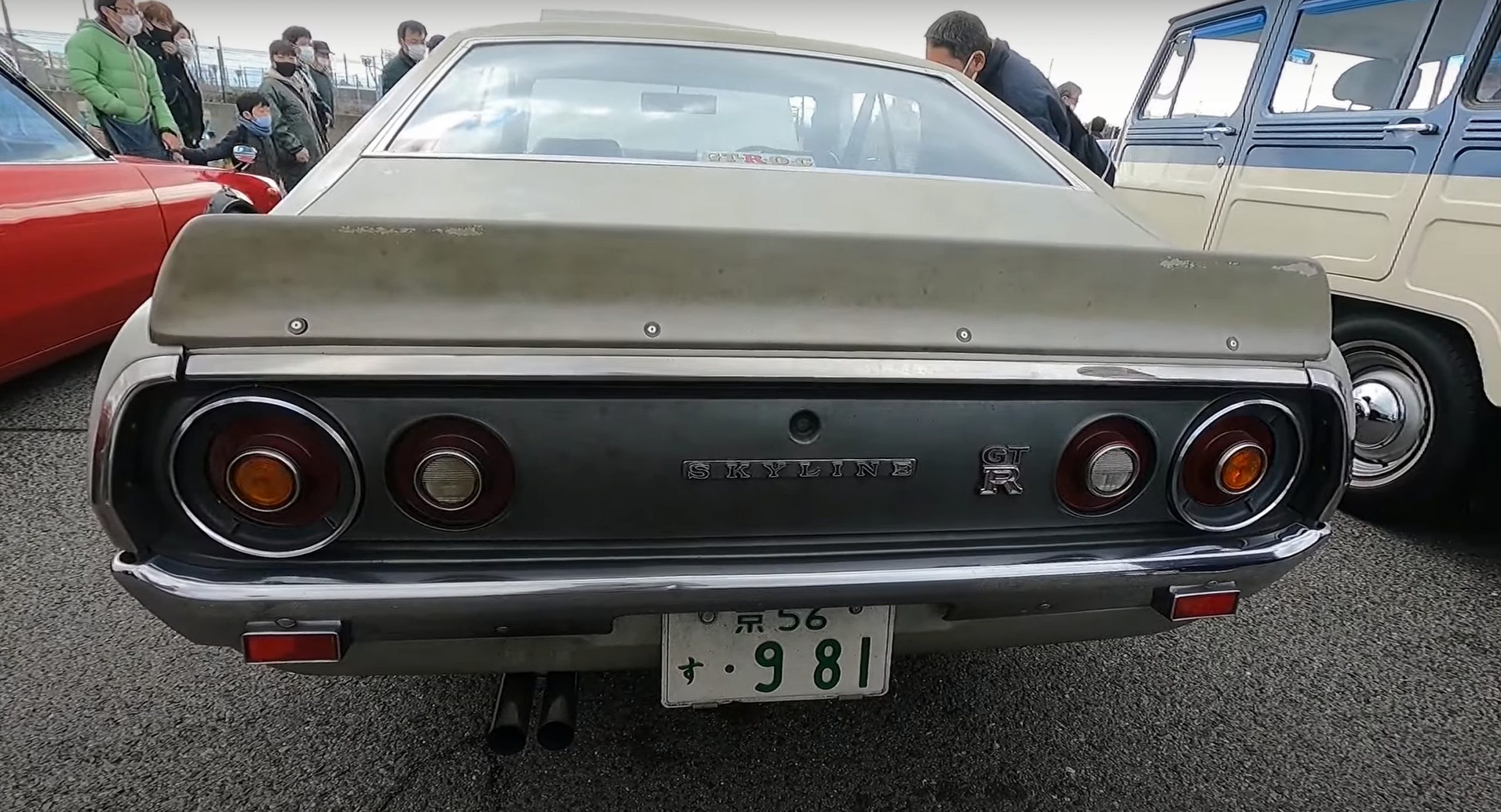 Rare 1973 Nissan Skyline GT-R Kenmeri Drives Around Unrestored Like It ...