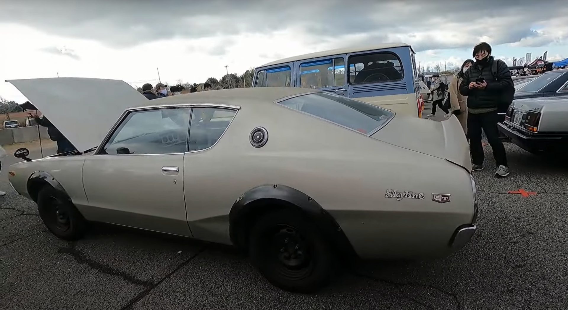 Rare 1973 Nissan Skyline GT-R Kenmeri Drives Around Unrestored Like It ...