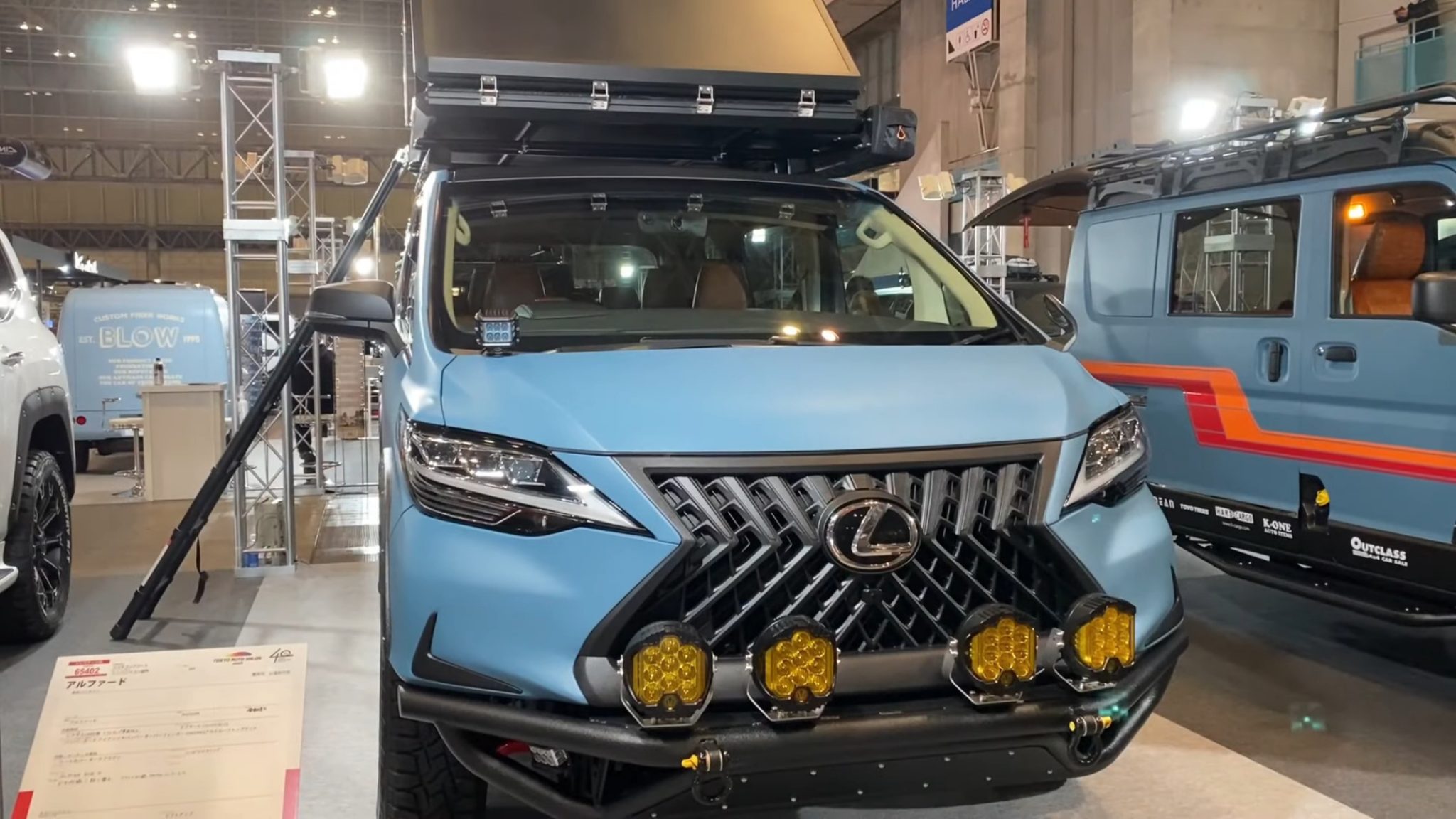 Lexus Minivan "Overlander" Shows Up at Tokyo Tuning Show, Is a Toyota