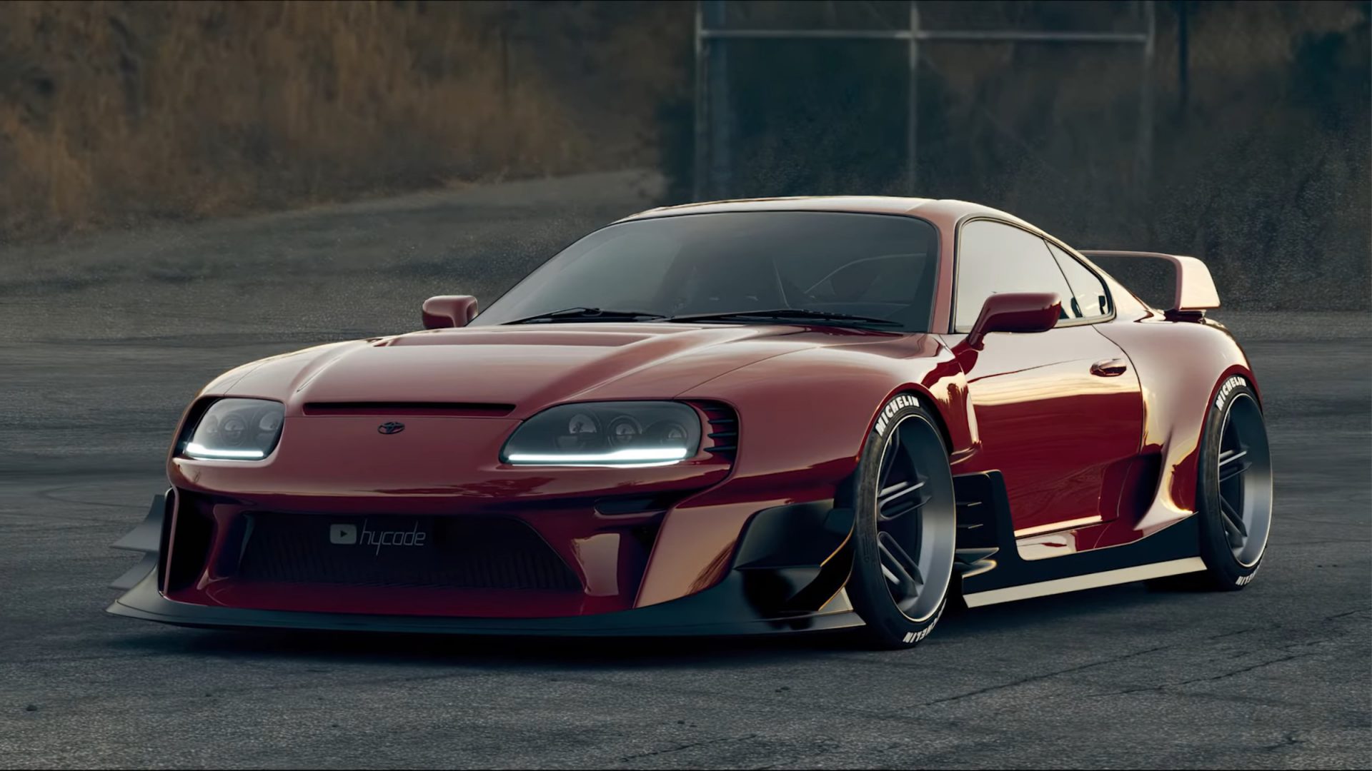 Mk4 Toyota Supra "Coke Bottle Supercar" Is an Epic Widebody Rendering