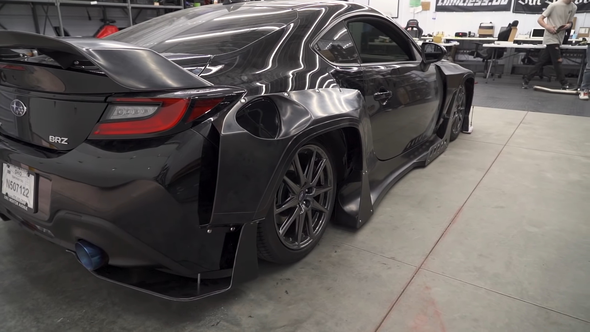 The First Pandem 2022 Subaru BRZ Widebody Looks Almost Ready