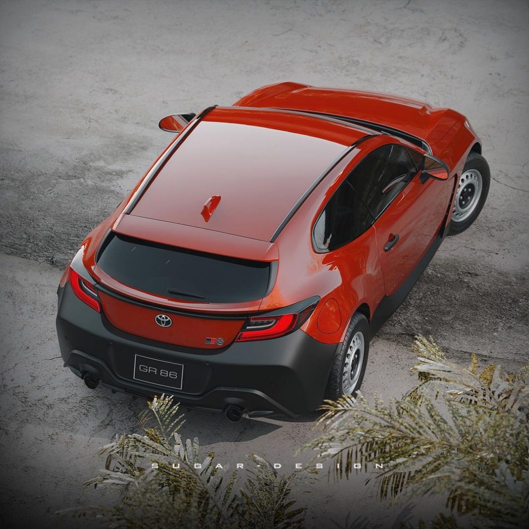 Toyota GR86 "Basic Hatchback" Looks Like the Return of Cheap JDMs