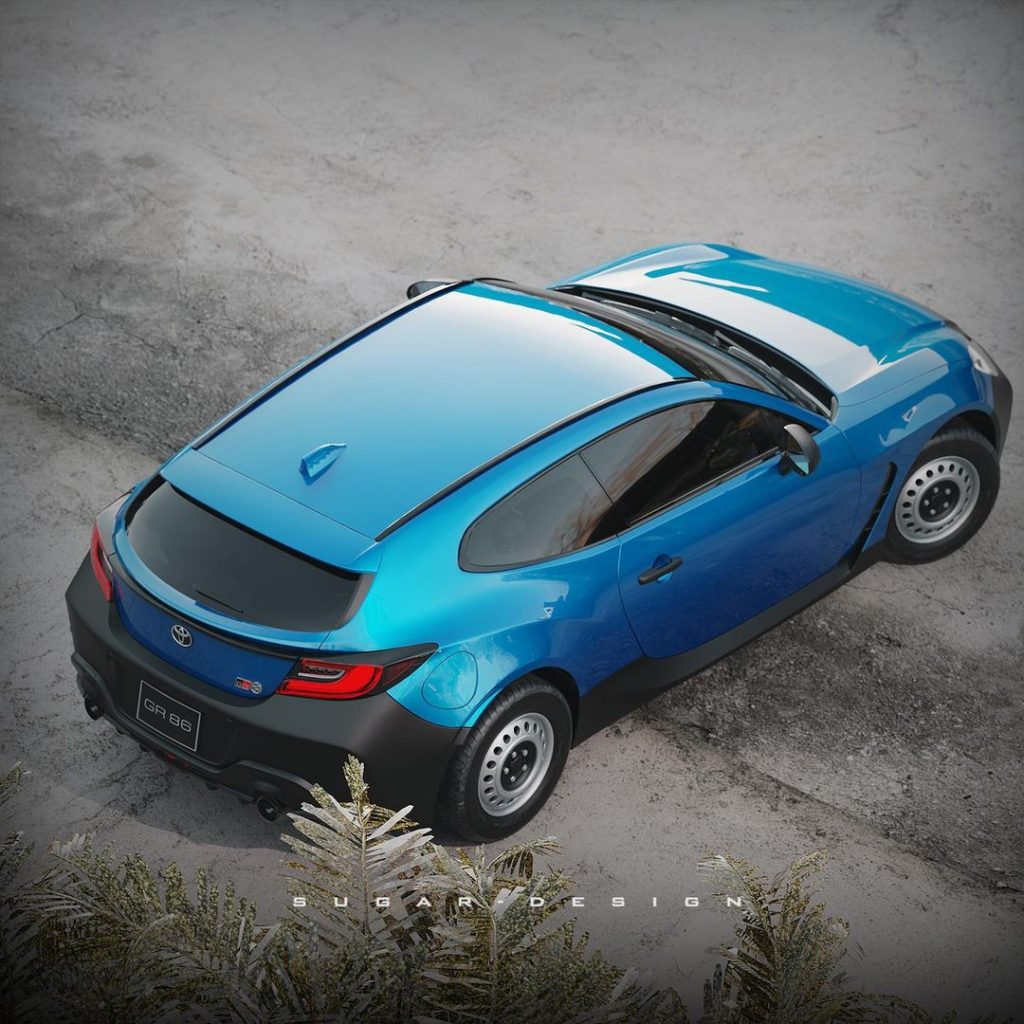 Toyota GR86 "Basic Hatchback" Looks Like the Return of Cheap JDMs