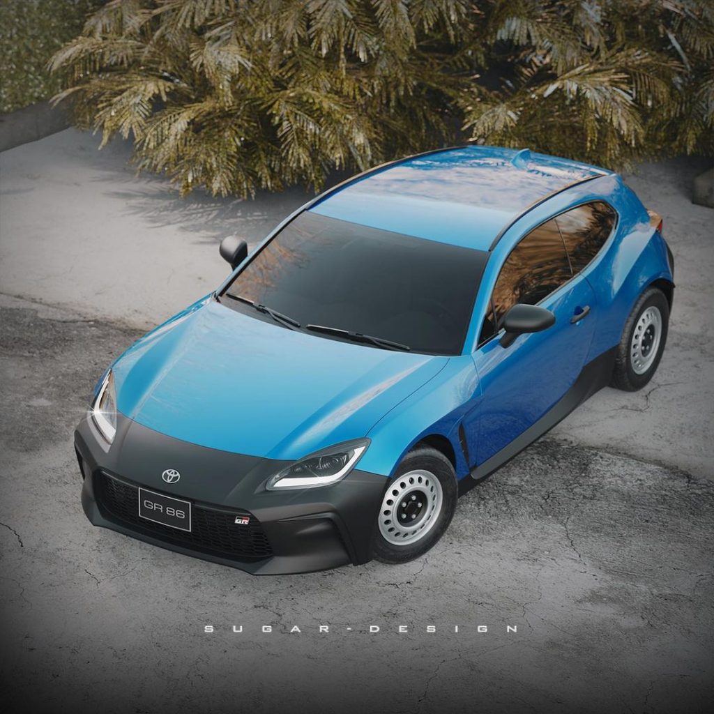 Toyota GR86 "Basic Hatchback" Looks Like the Return of Cheap JDMs