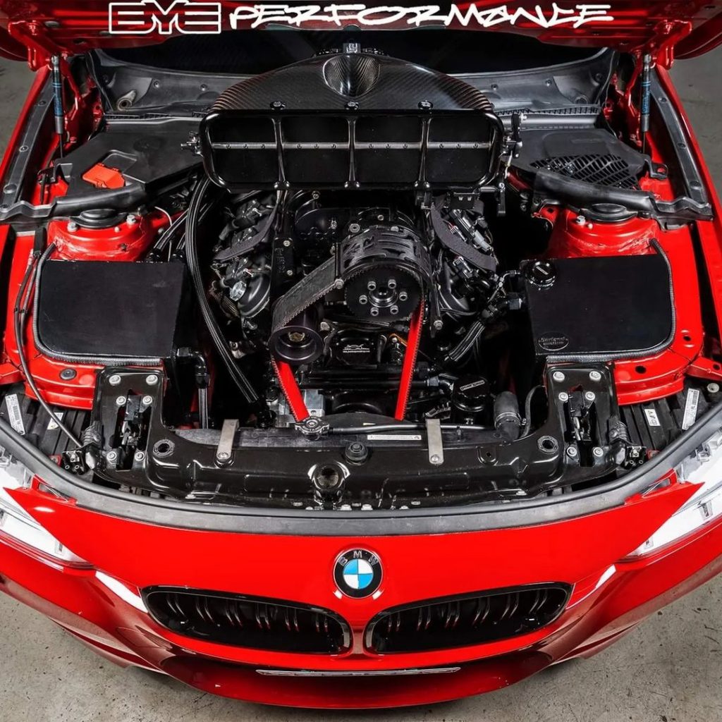 Supercharged BMW 3 Series "Refined" Is an LS-Powered, Tubbed Burnout ...