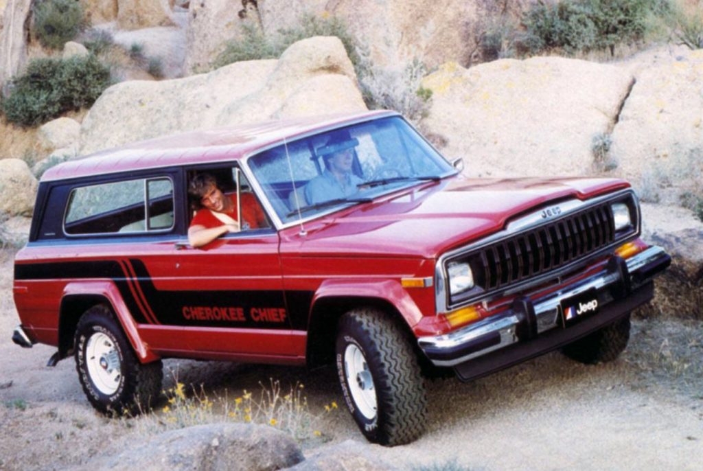 Modernized Jeep Cherokee Chief Rendering Keeps Simple Design