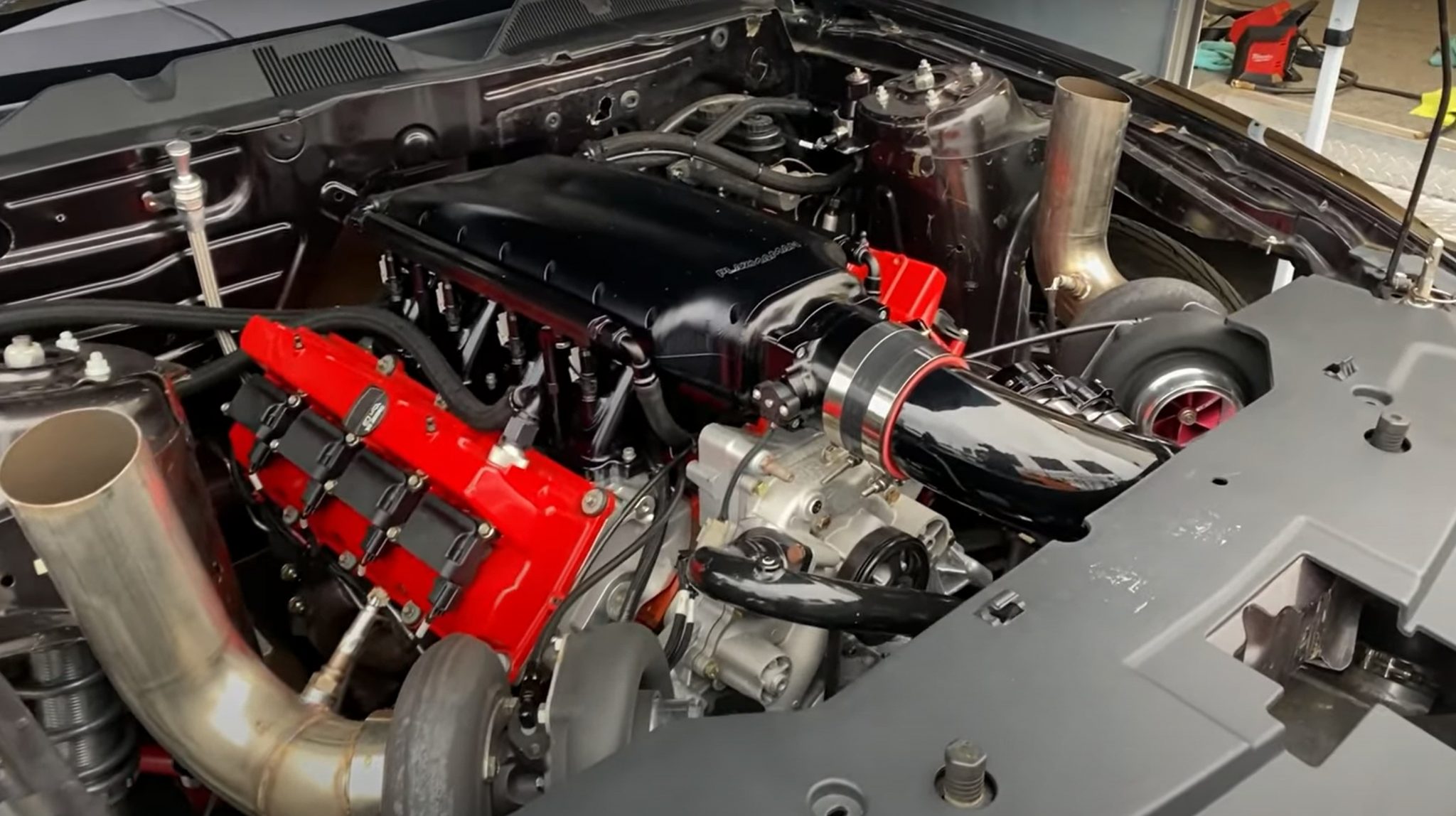 What Dodge? World's Quickest Demon Is a Mustang with a Twin-Turbo ...