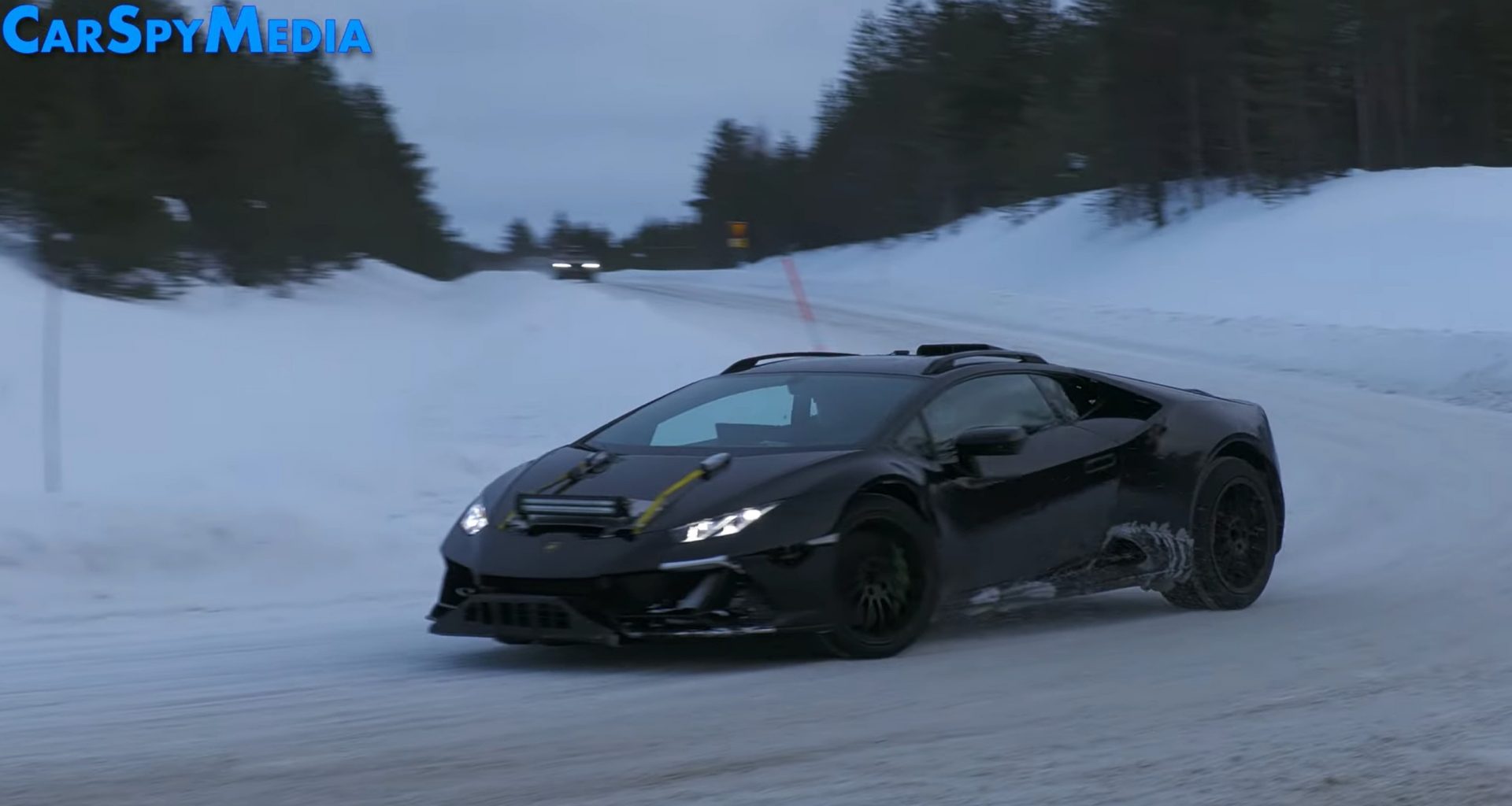 Lifted 2023 Lamborghini Huracan Sterrato Spied: Your Personal Lambo ...