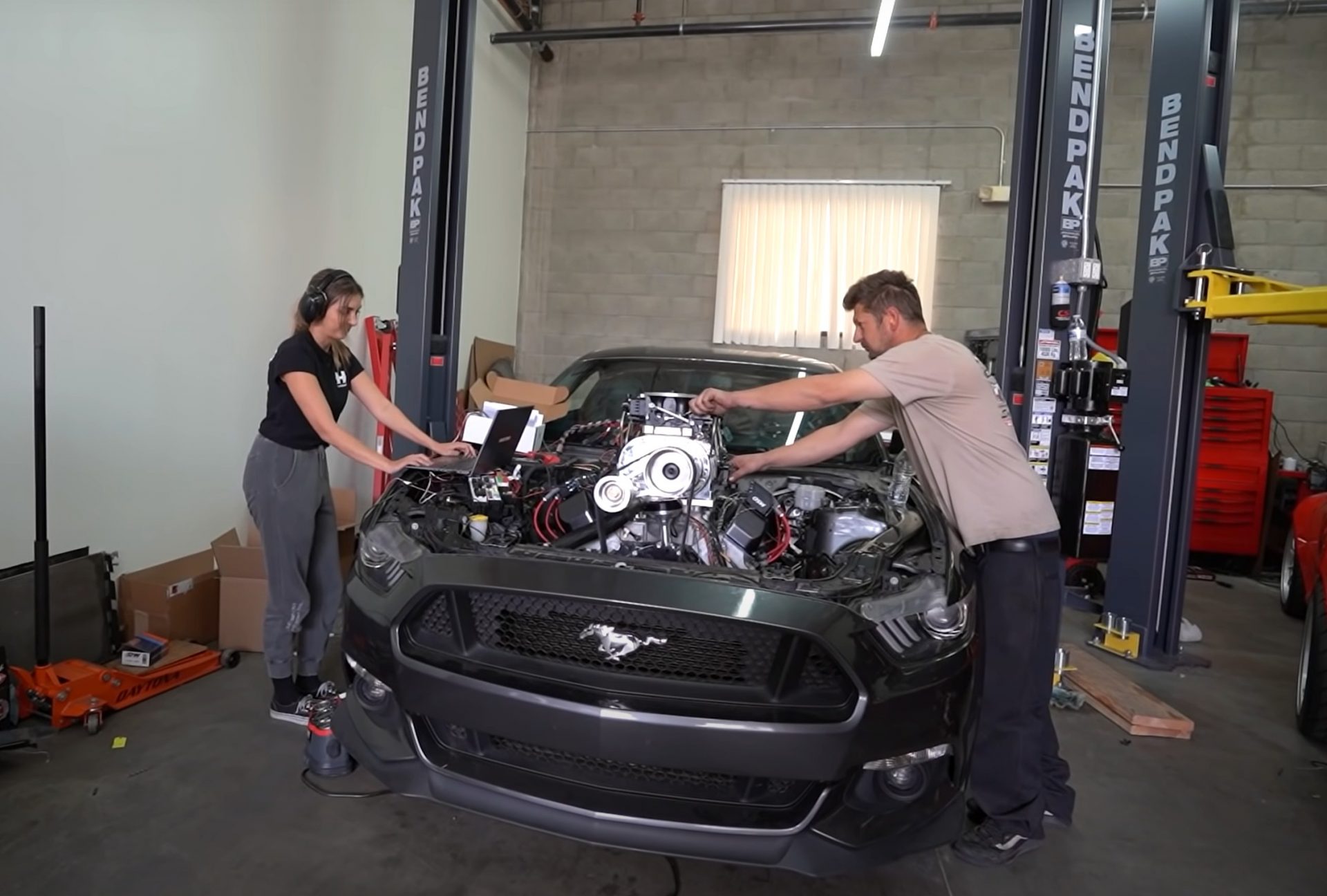 Supercharged Big Block Ford Mustang S550 First Start Is Rowdy, Meet ...
