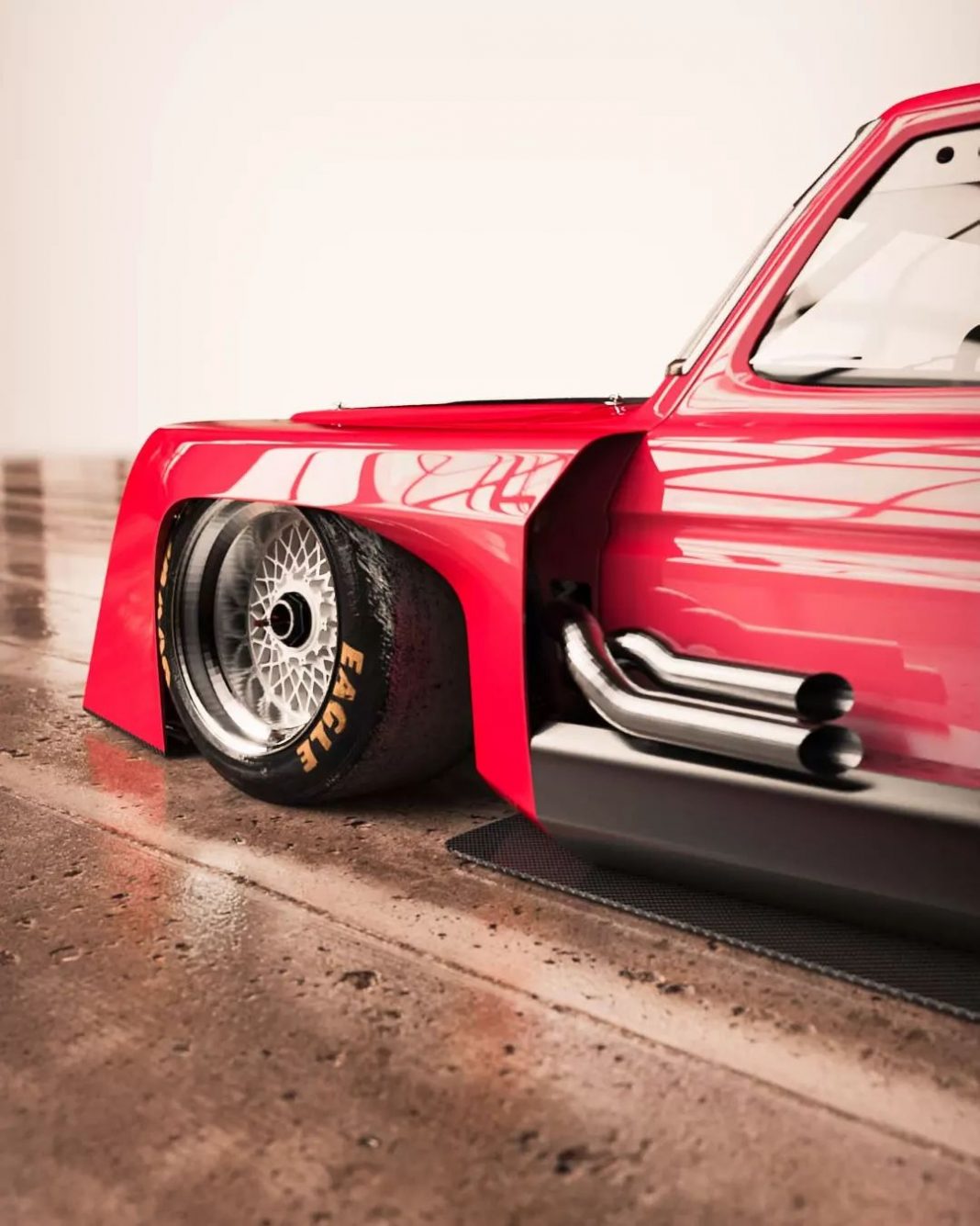 1970s Ford F100 "Max Aero" Looks Like a Widebody NASCAR Restomod