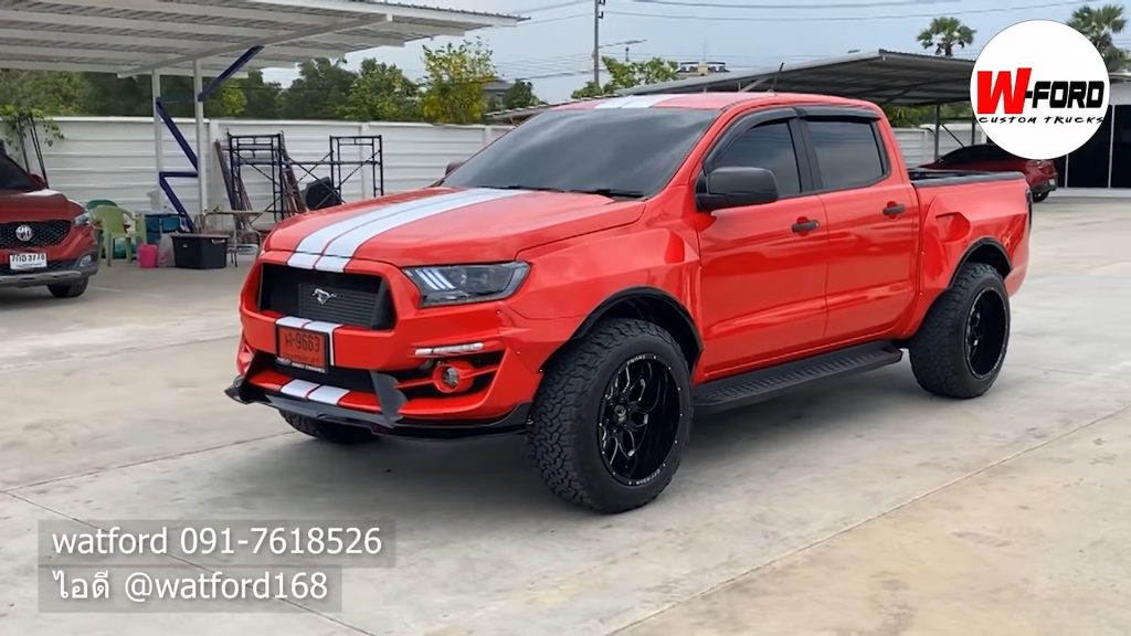 Ford "Mustang" Ranger Is a GT350 Mid-Size Pickup from Thailand