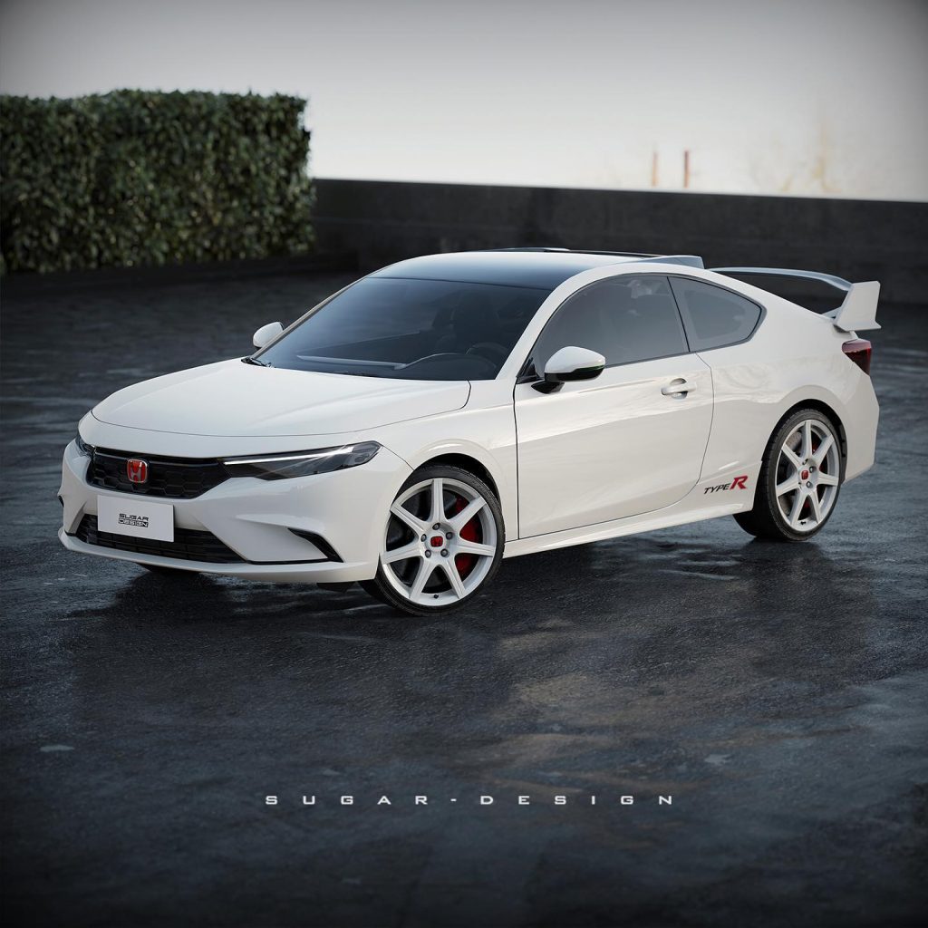 See the 2023 Honda Integra Type R as the Winged JDM Coupe You Wanted