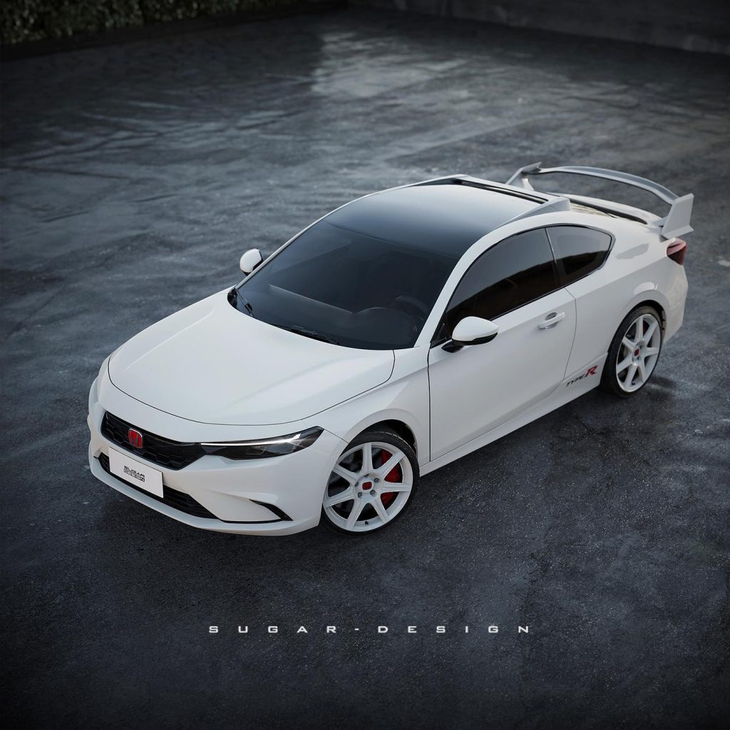 See the 2023 Honda Integra Type R as the Winged JDM Coupe You Wanted