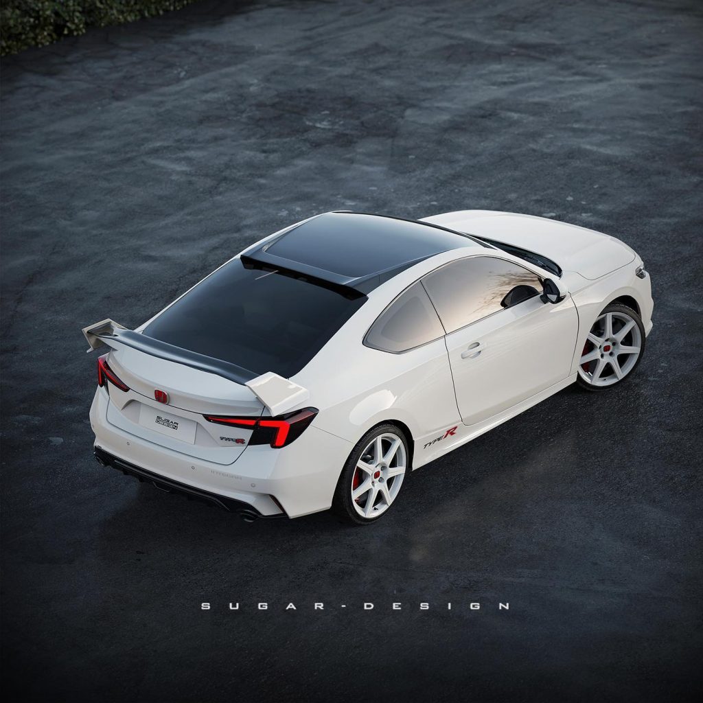 See the 2023 Honda Integra Type R as the Winged JDM Coupe You Wanted