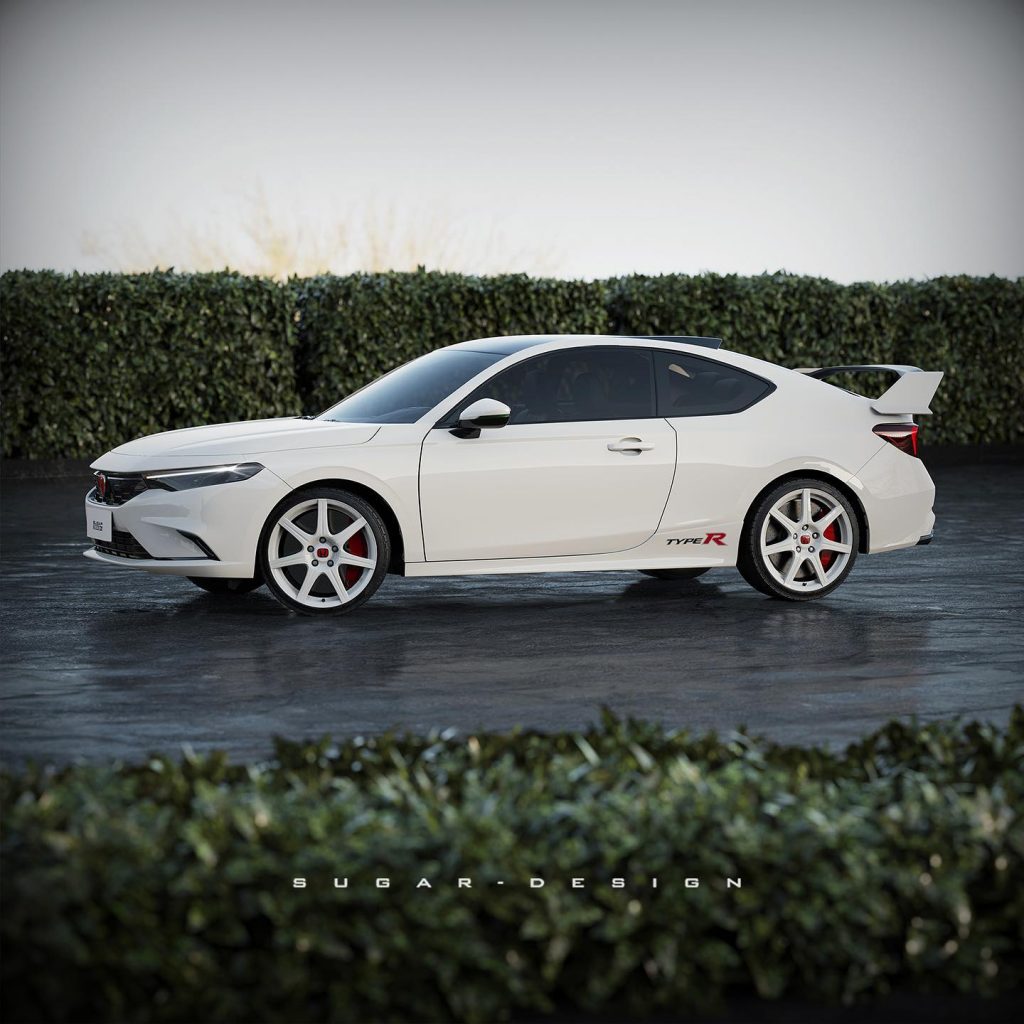 See the 2023 Honda Integra Type R as the Winged JDM Coupe You Wanted